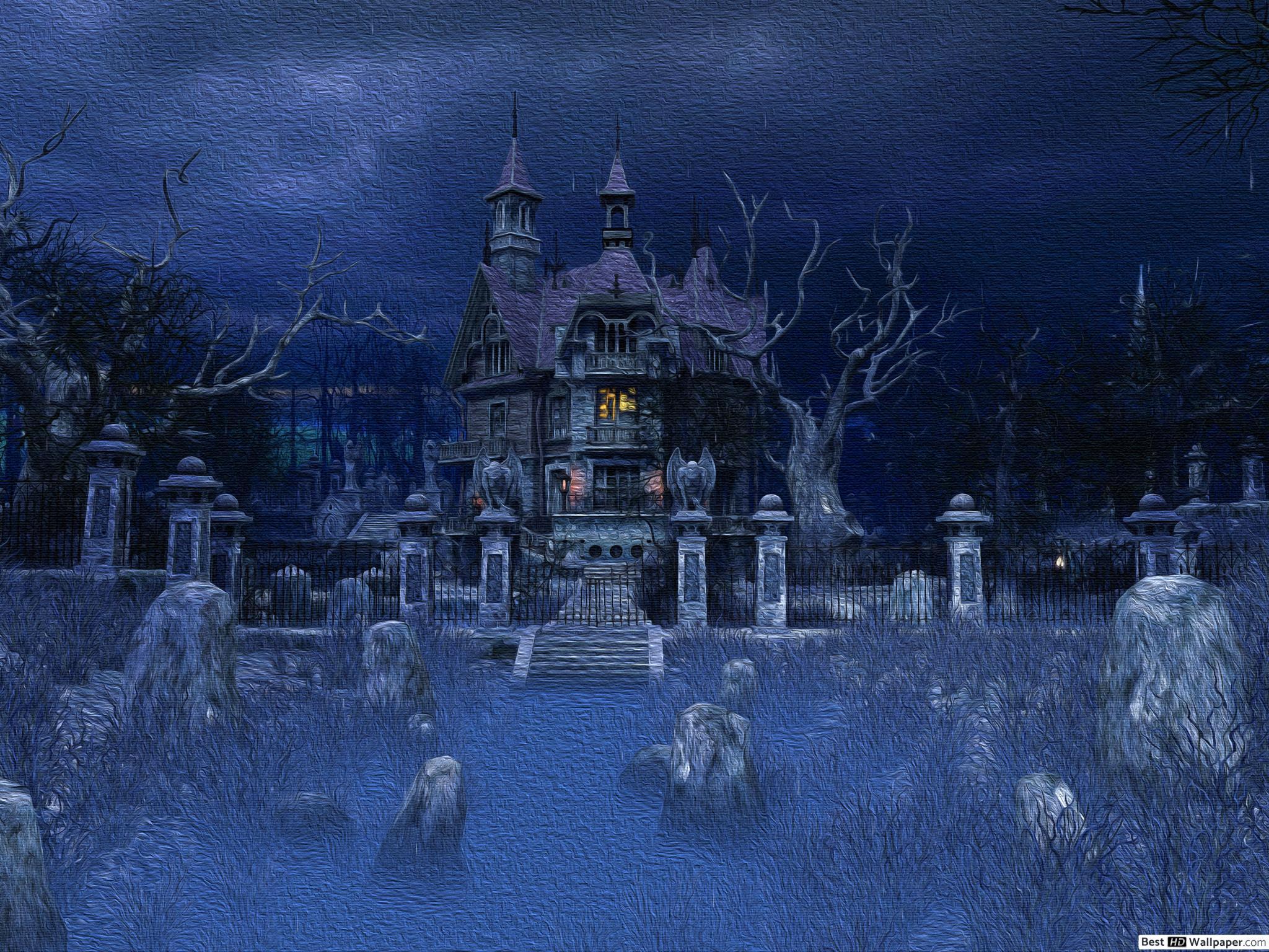 Ghost House Wallpapers - Top Free Ghost House Backgrounds - WallpaperAccess