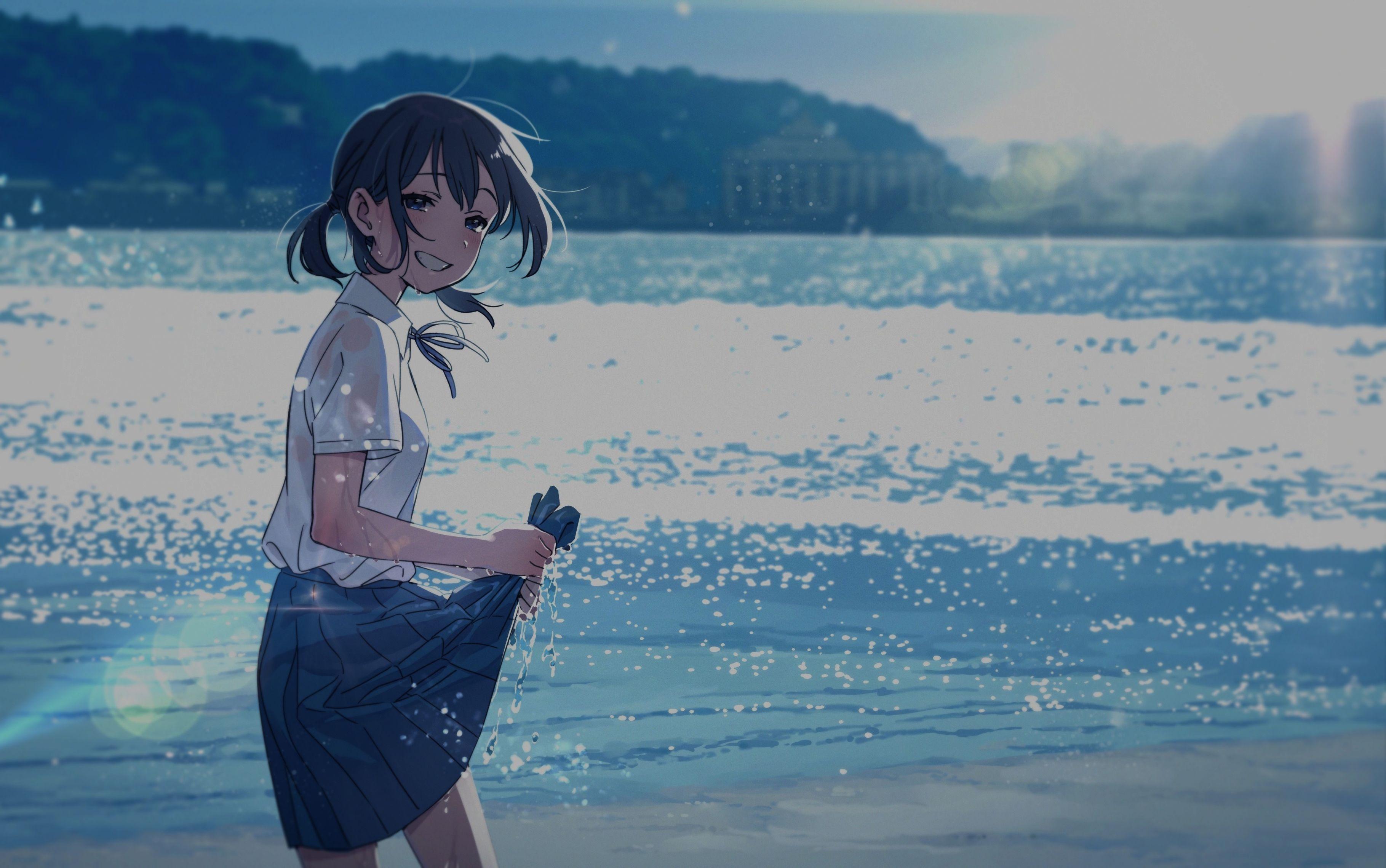 Anime Summer Beach Wallpapers - Top Free Anime Summer Beach Backgrounds ...