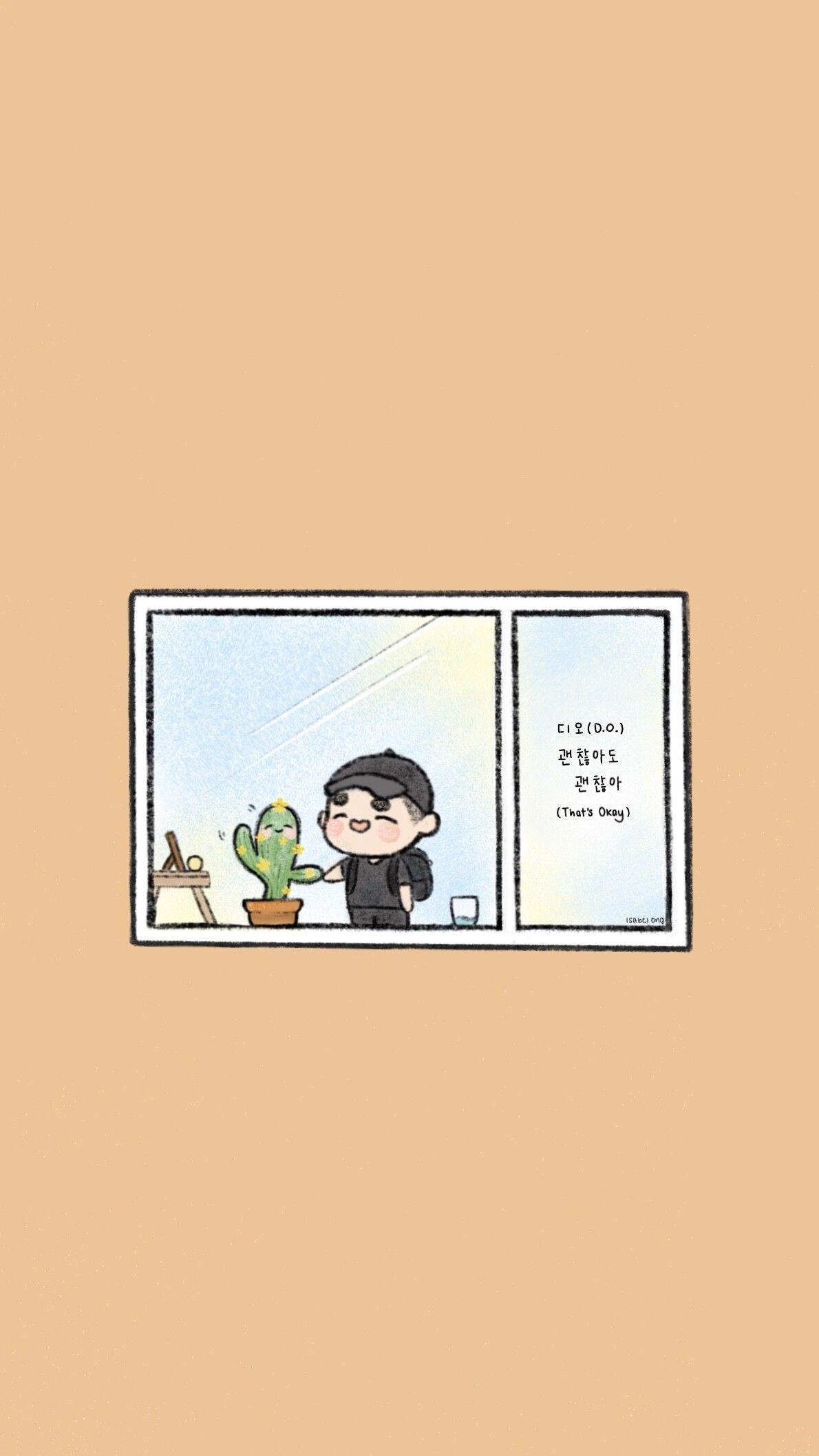 EXO Cartoon Wallpapers - Top Free EXO Cartoon Backgrounds - WallpaperAccess