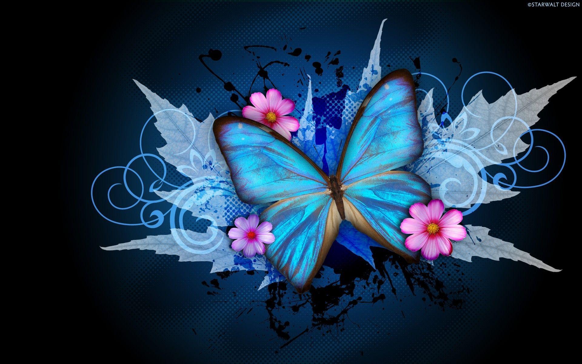 Turquoise Butterfly Wallpapers - Top Free Turquoise Butterfly ...