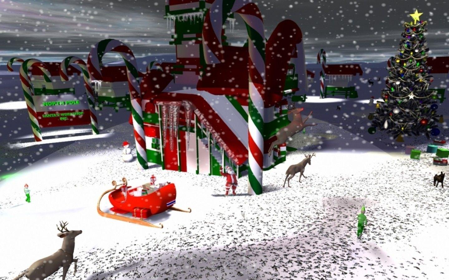 Christmas North Pole Wallpapers - Top Free Christmas North Pole ...