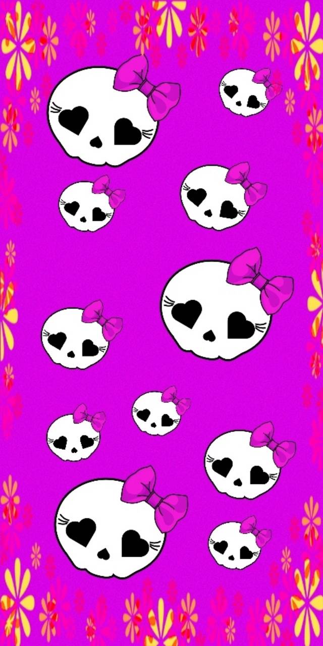 Pink Skulls Wallpapers - Top Free Pink Skulls Backgrounds - WallpaperAccess