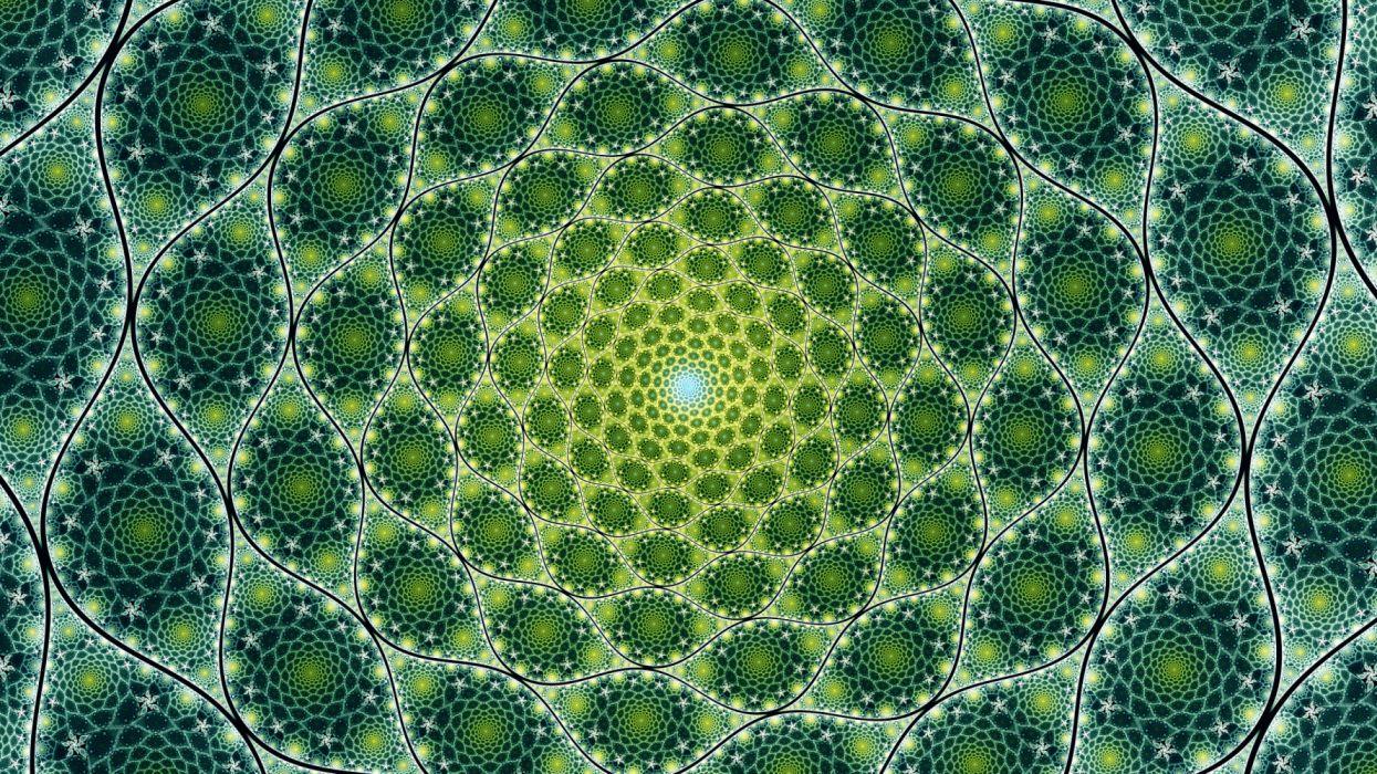 Green Fractal Wallpapers - Top Free Green Fractal Backgrounds ...