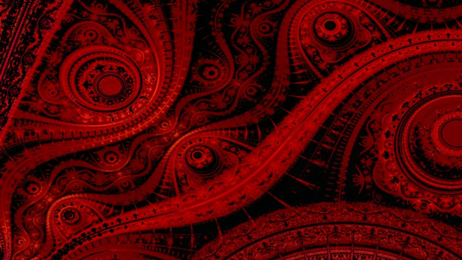Red Fractal Wallpapers - Top Free Red Fractal Backgrounds - WallpaperAccess