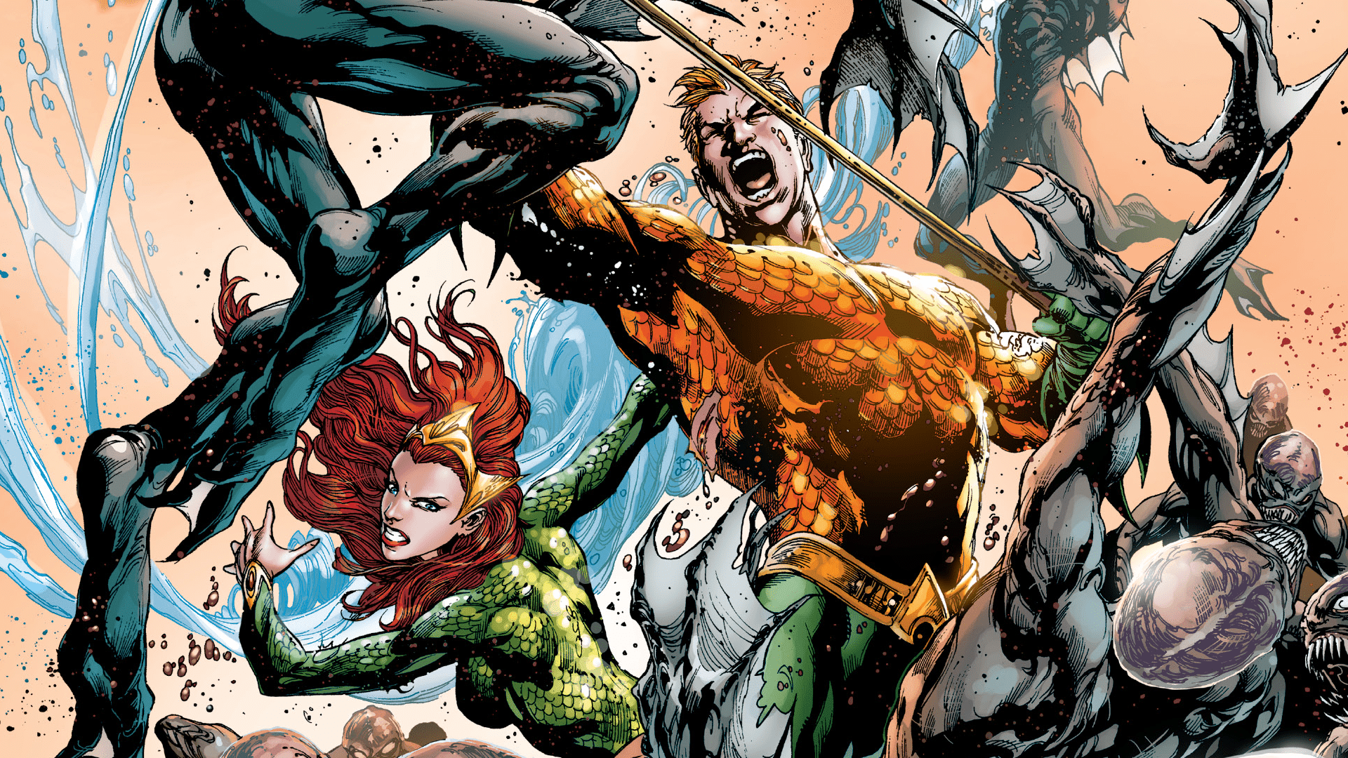 Aquaman New 52 Wallpapers - Top Free Aquaman New 52 Backgrounds ...
