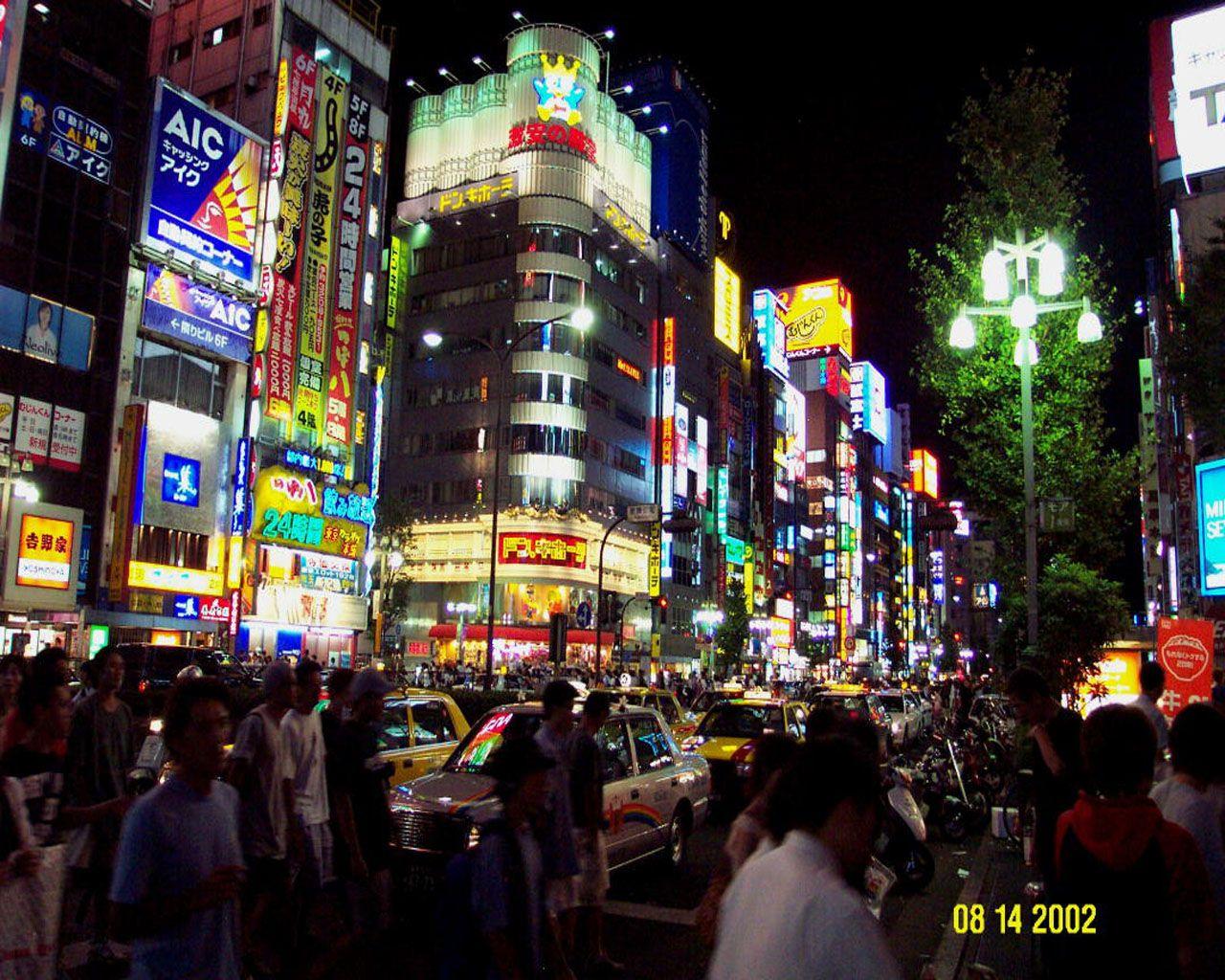 Shinjuku at Night Wallpapers - Top Free Shinjuku at Night Backgrounds ...