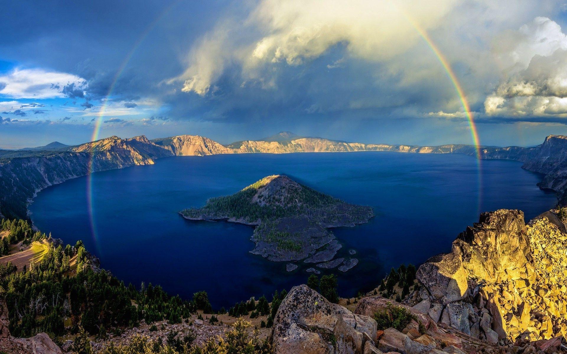 Crater Lake Wallpapers - Top Free Crater Lake Backgrounds - WallpaperAccess