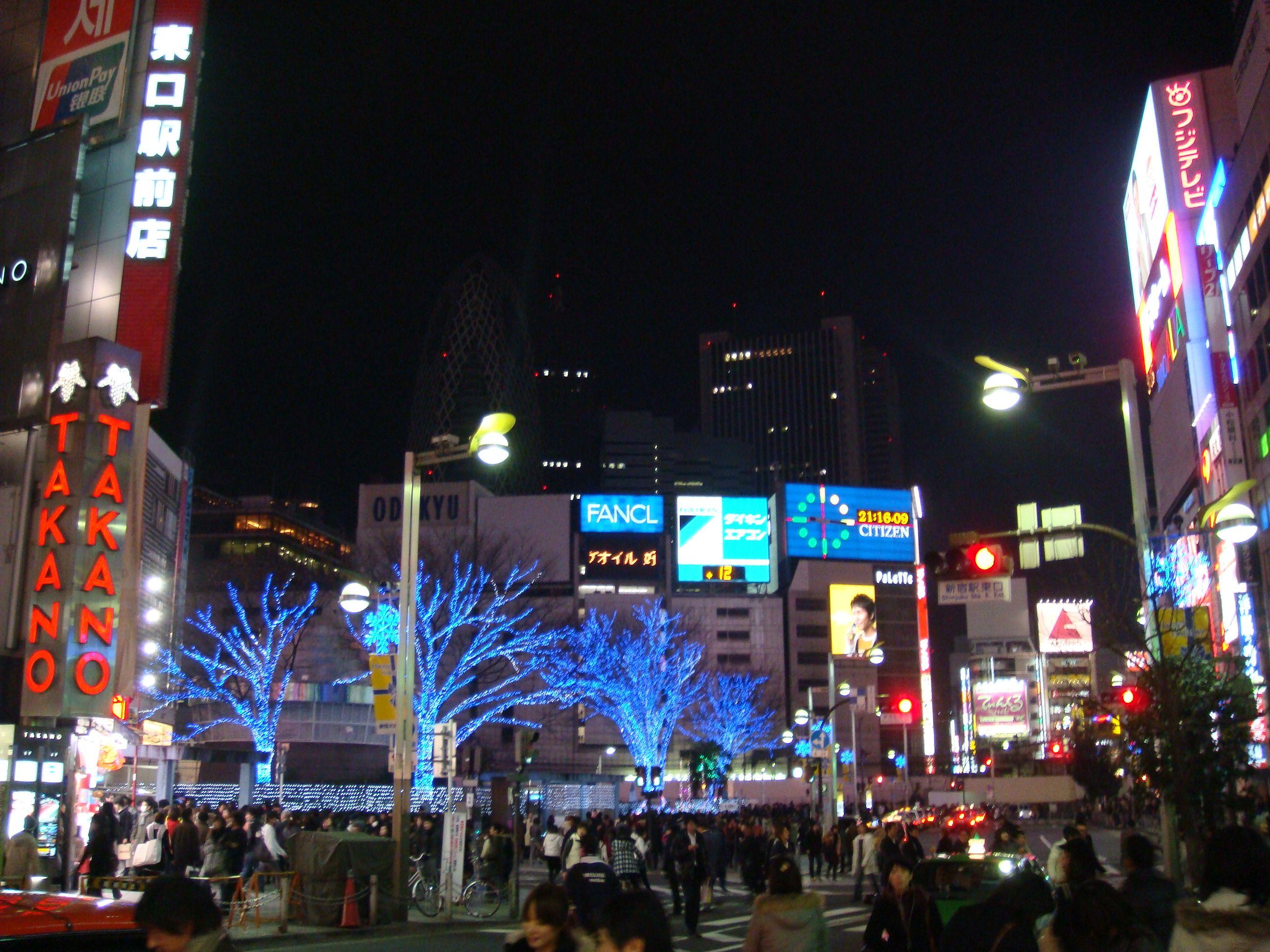 Shinjuku at Night Wallpapers - Top Free Shinjuku at Night Backgrounds ...