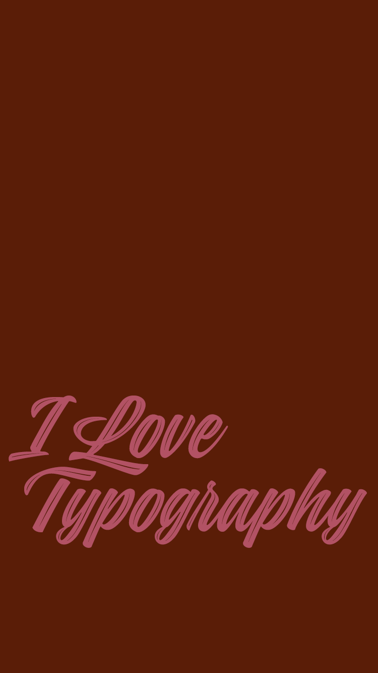 Typography iPhone Wallpapers - Top Free Typography iPhone Backgrounds ...