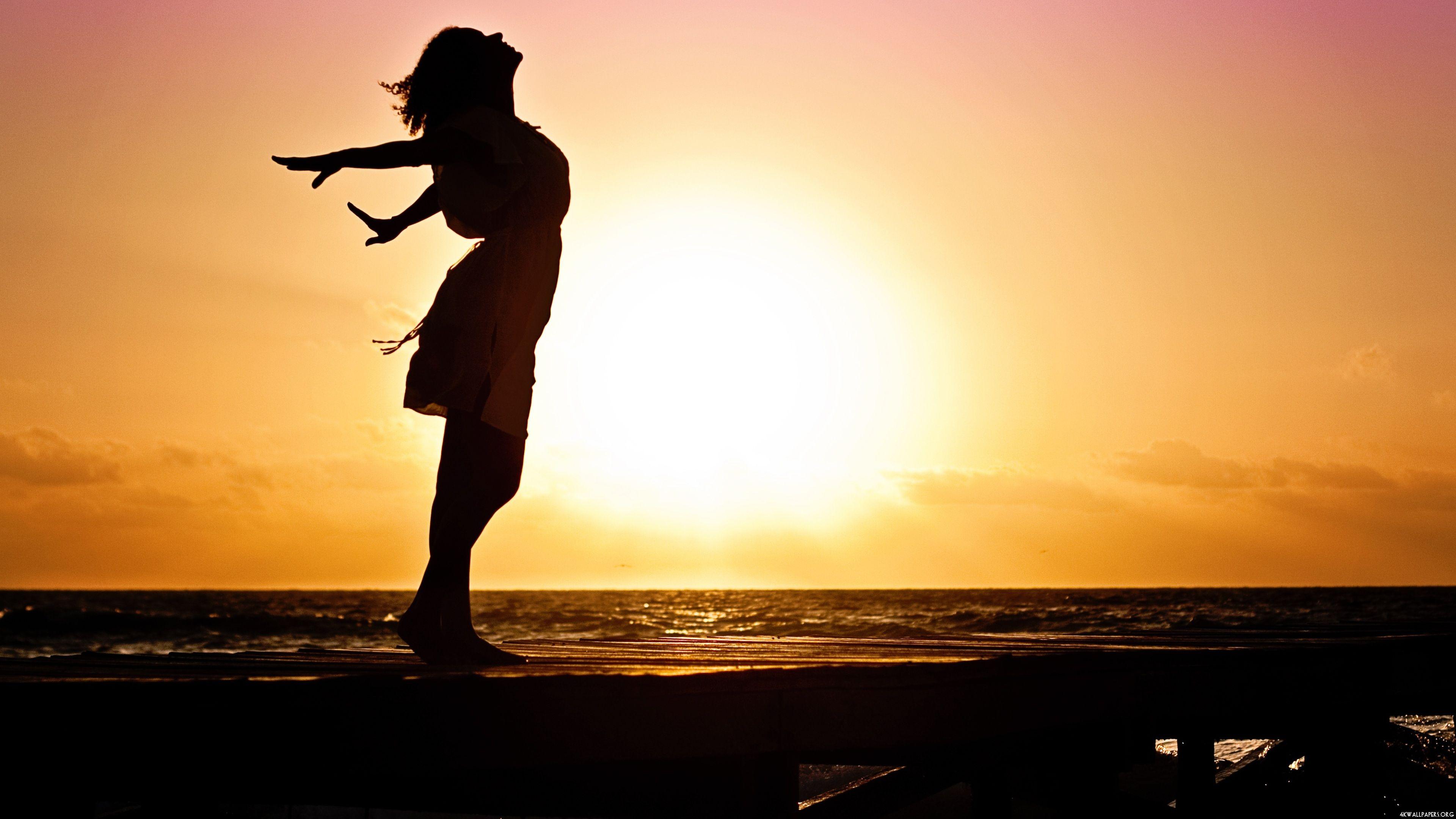 Woman Sunset Wallpapers - Top Free Woman Sunset Backgrounds ...