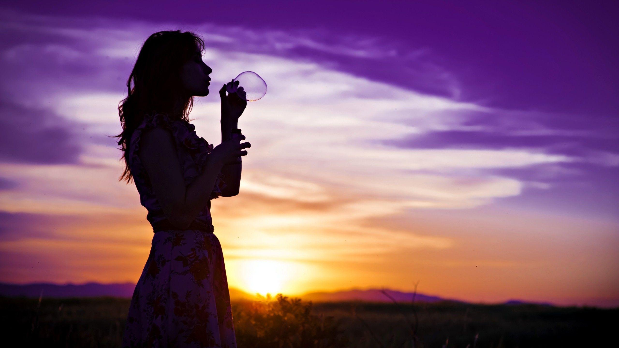 Woman Sunset Wallpapers - Top Free Woman Sunset Backgrounds ...