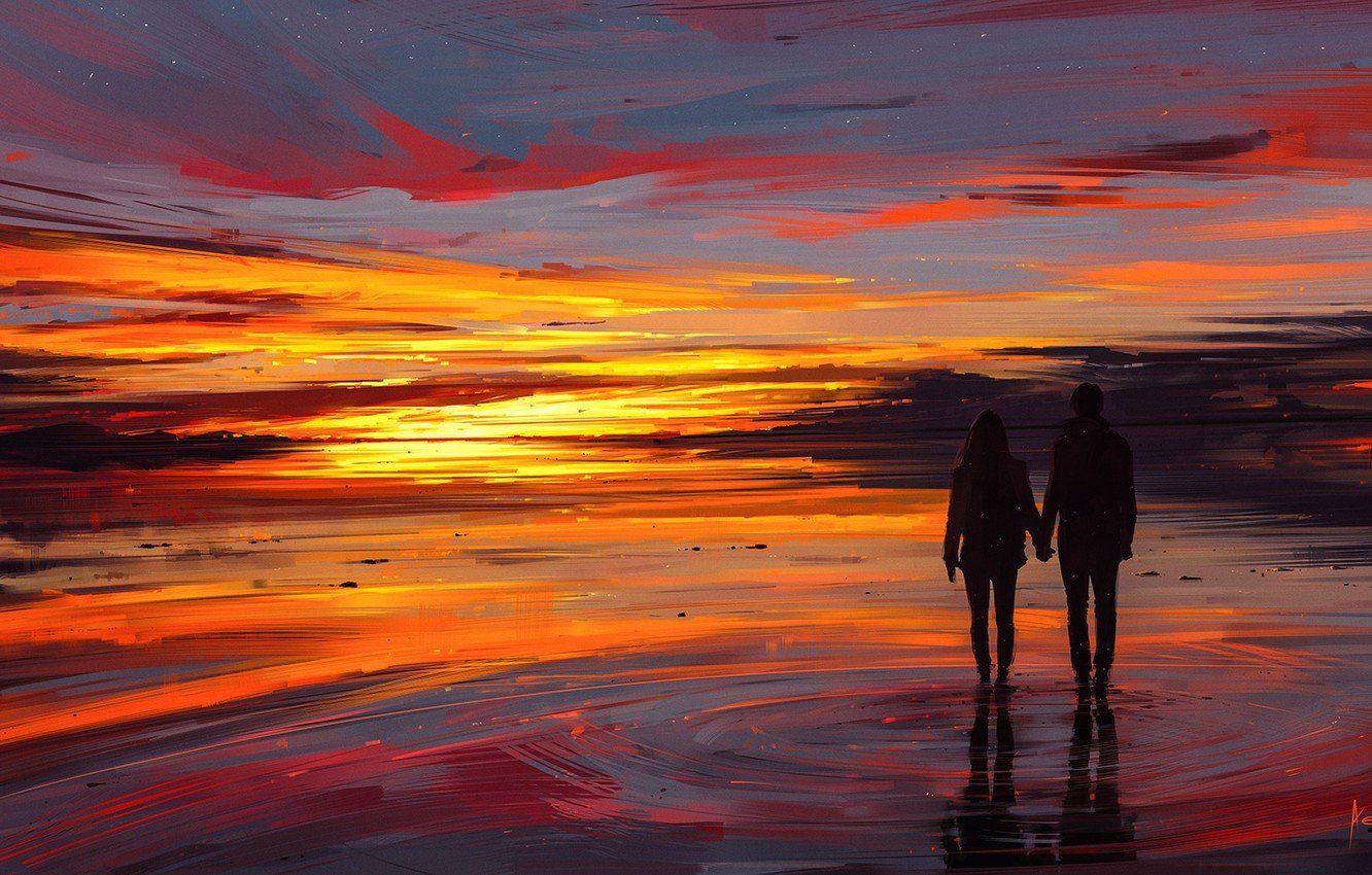 Woman Sunset Wallpapers - Top Free Woman Sunset Backgrounds ...