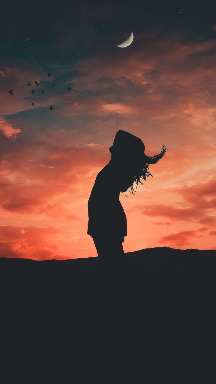 Woman Sunset Wallpapers - Top Free Woman Sunset Backgrounds ...