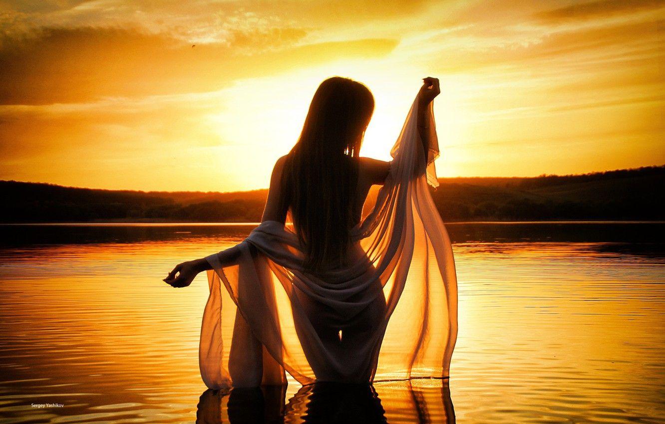Woman Sunset Wallpapers - Top Free Woman Sunset Backgrounds ...