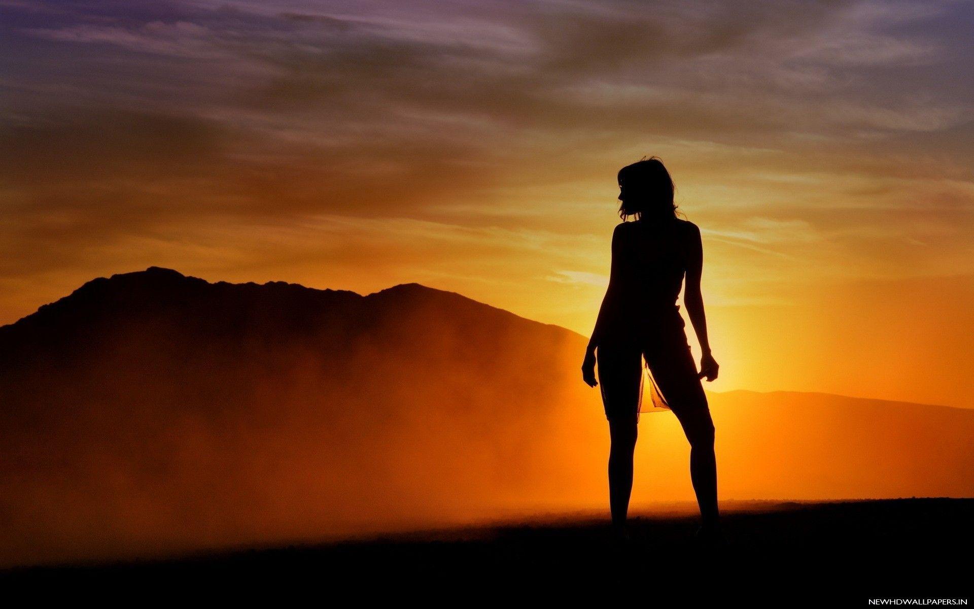 Woman Sunset Wallpapers - Top Free Woman Sunset Backgrounds ...