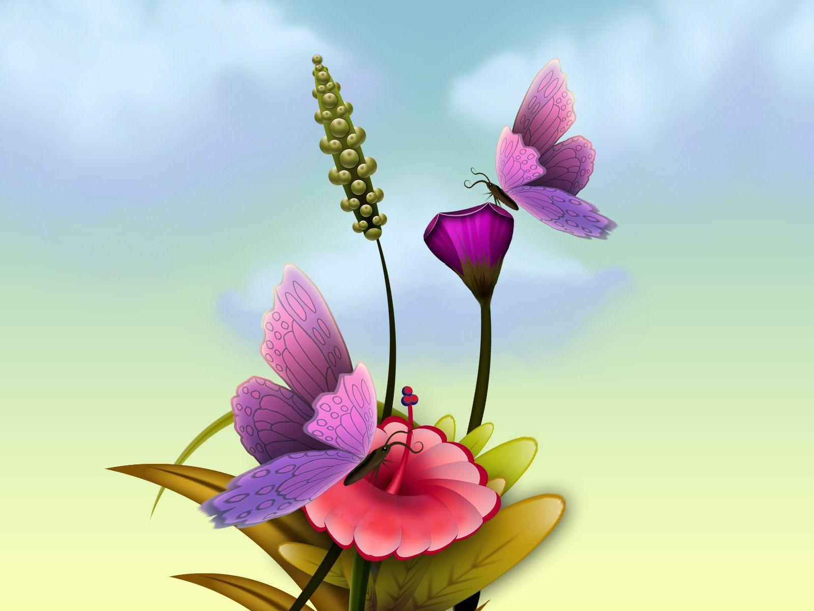 Spring Butterfly Wallpapers - Top Free Spring Butterfly Backgrounds ...