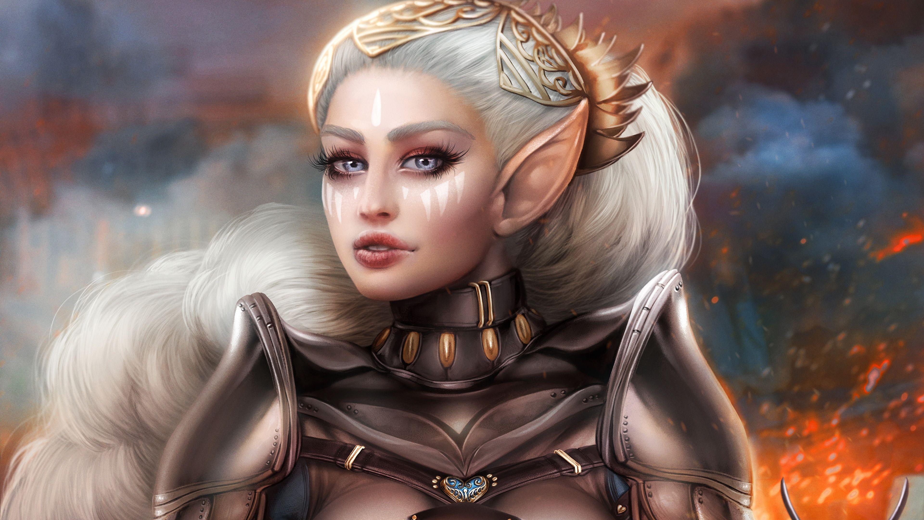 Elf Girl Wallpapers - Top Free Elf Girl Backgrounds - WallpaperAccess