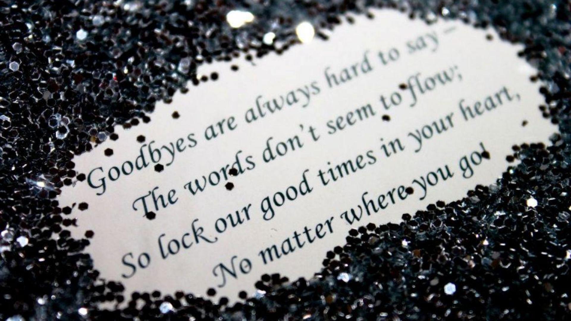 Farewell Wallpapers - Top Free Farewell Backgrounds - WallpaperAccess