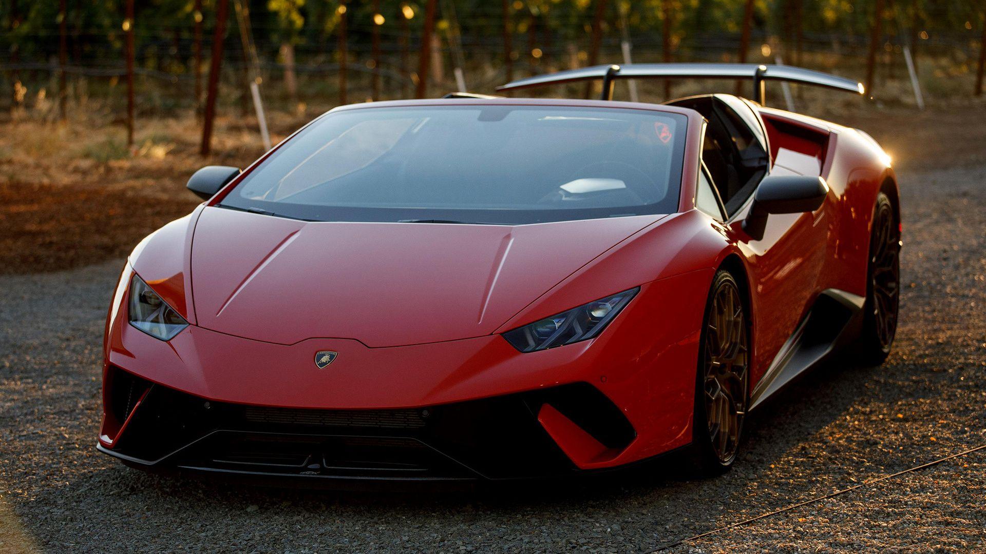 Red Lamborghini Huracan Wallpapers - Top Free Red Lamborghini Huracan ...