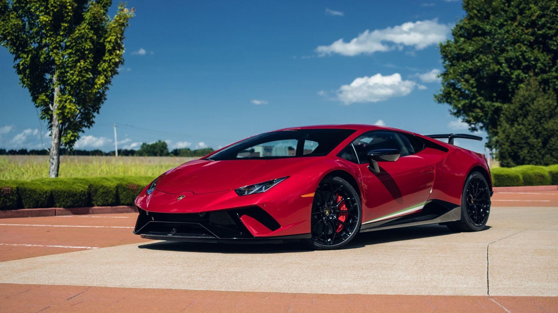 Red Lamborghini Huracan Wallpapers - Top Free Red Lamborghini Huracan ...