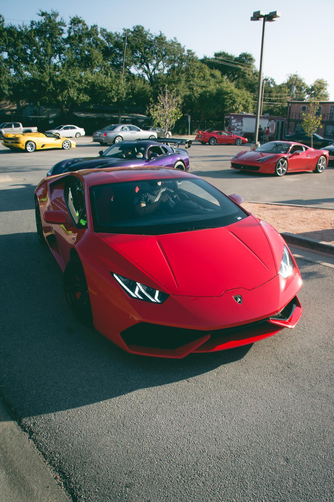 Red Lamborghini Huracan Wallpapers - Top Free Red Lamborghini Huracan ...
