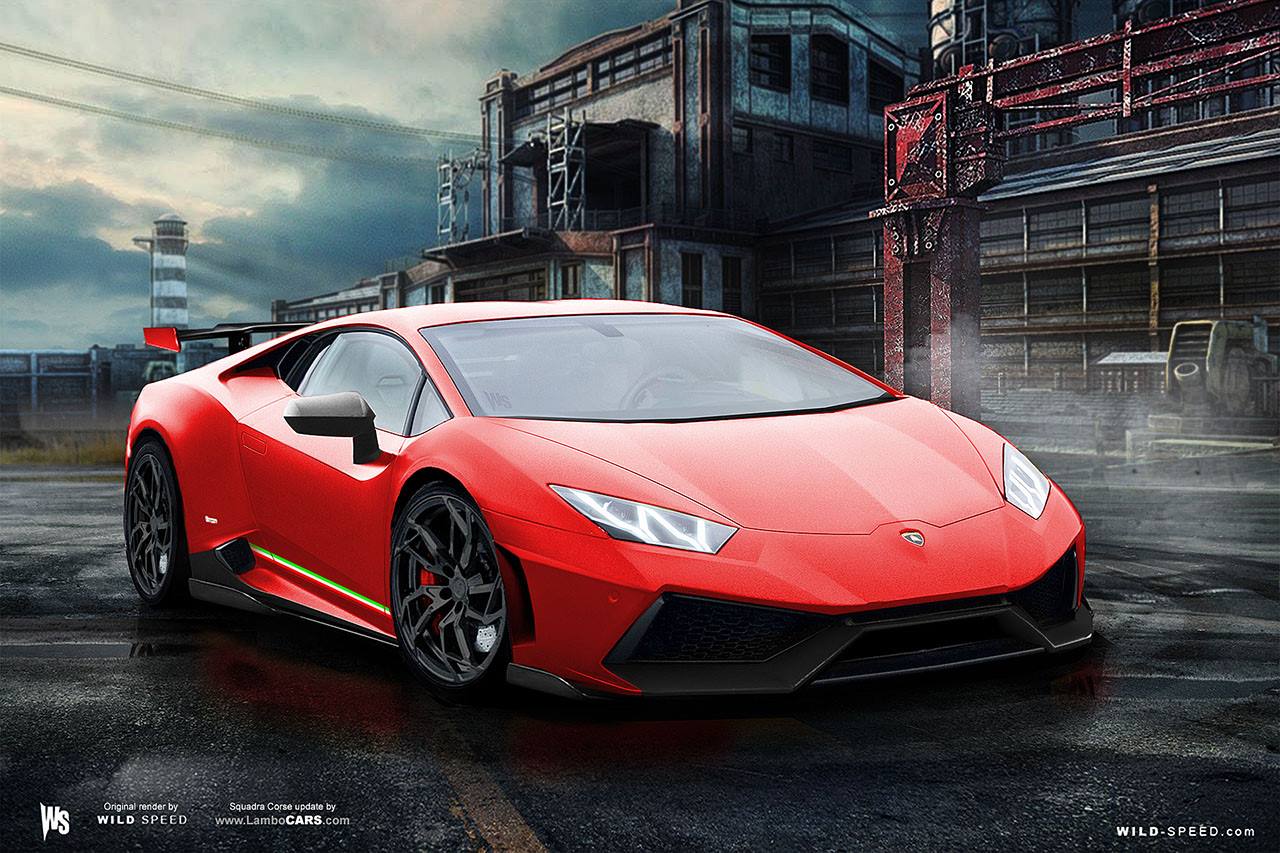 Red Lamborghini Huracan Wallpapers - Top Free Red Lamborghini Huracan ...