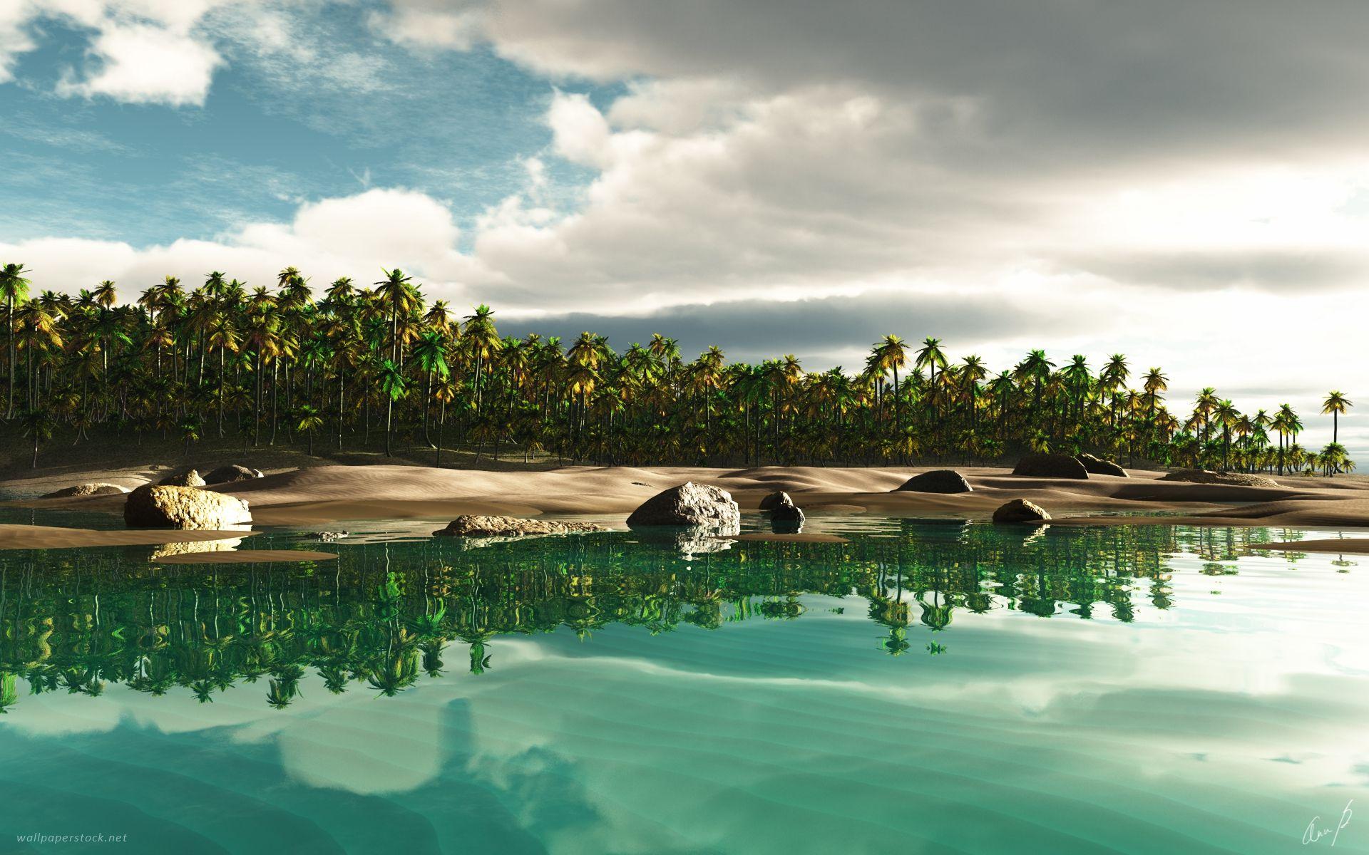 3D Island Wallpapers - Top Free 3D Island Backgrounds - WallpaperAccess