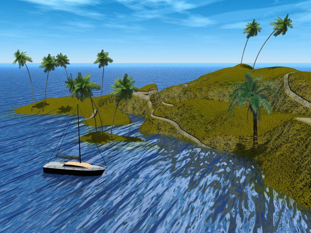 3D Island Wallpapers - Top Free 3D Island Backgrounds - WallpaperAccess