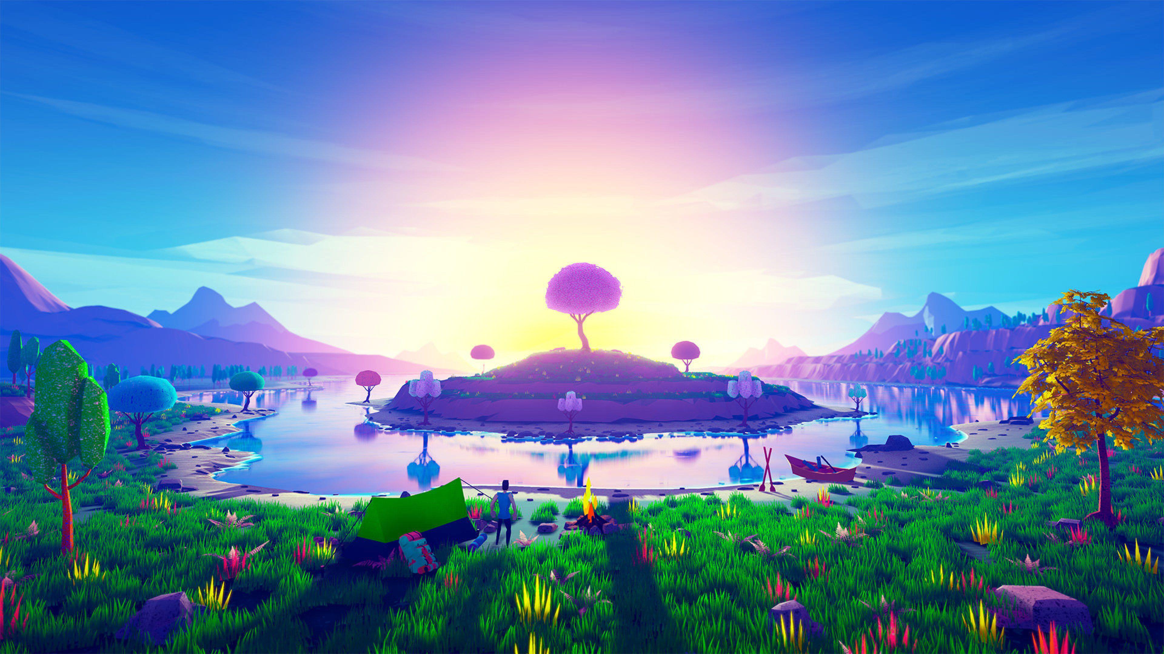 3D Island Wallpapers - Top Free 3D Island Backgrounds - WallpaperAccess