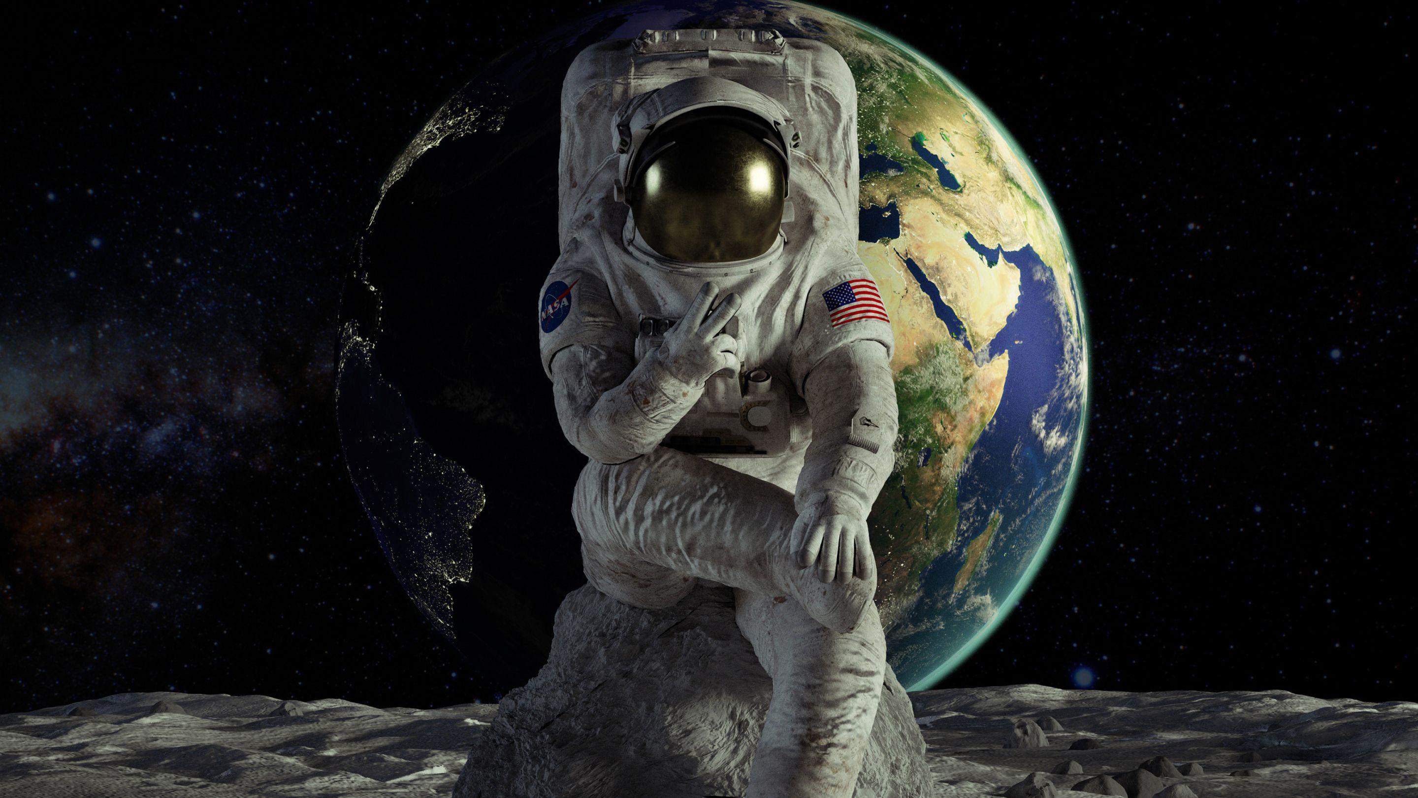 Lonely Astronaut Wallpapers - Top Free Lonely Astronaut Backgrounds ...