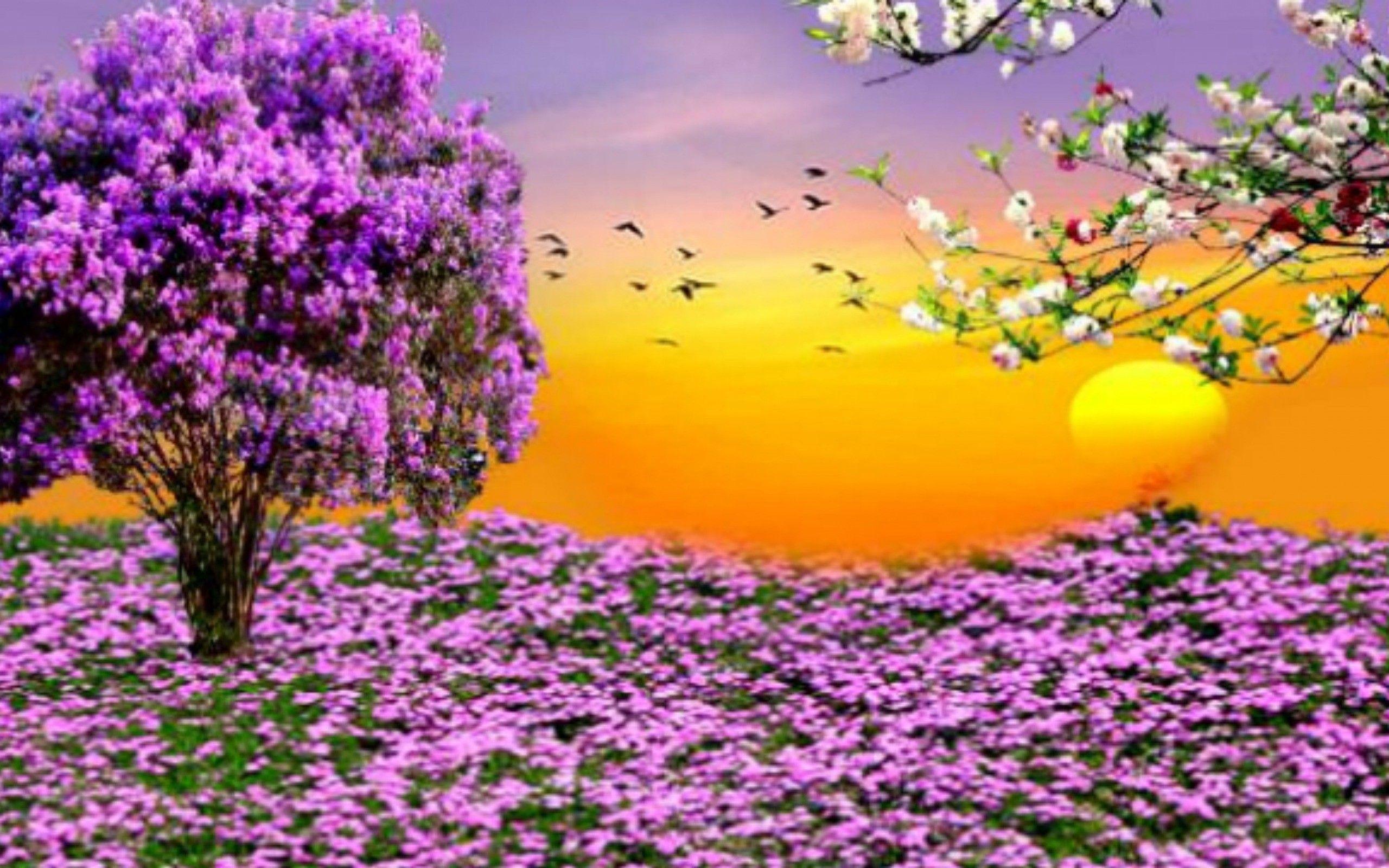 Spring Nature Scenes Wallpapers - Top Free Spring Nature Scenes ...