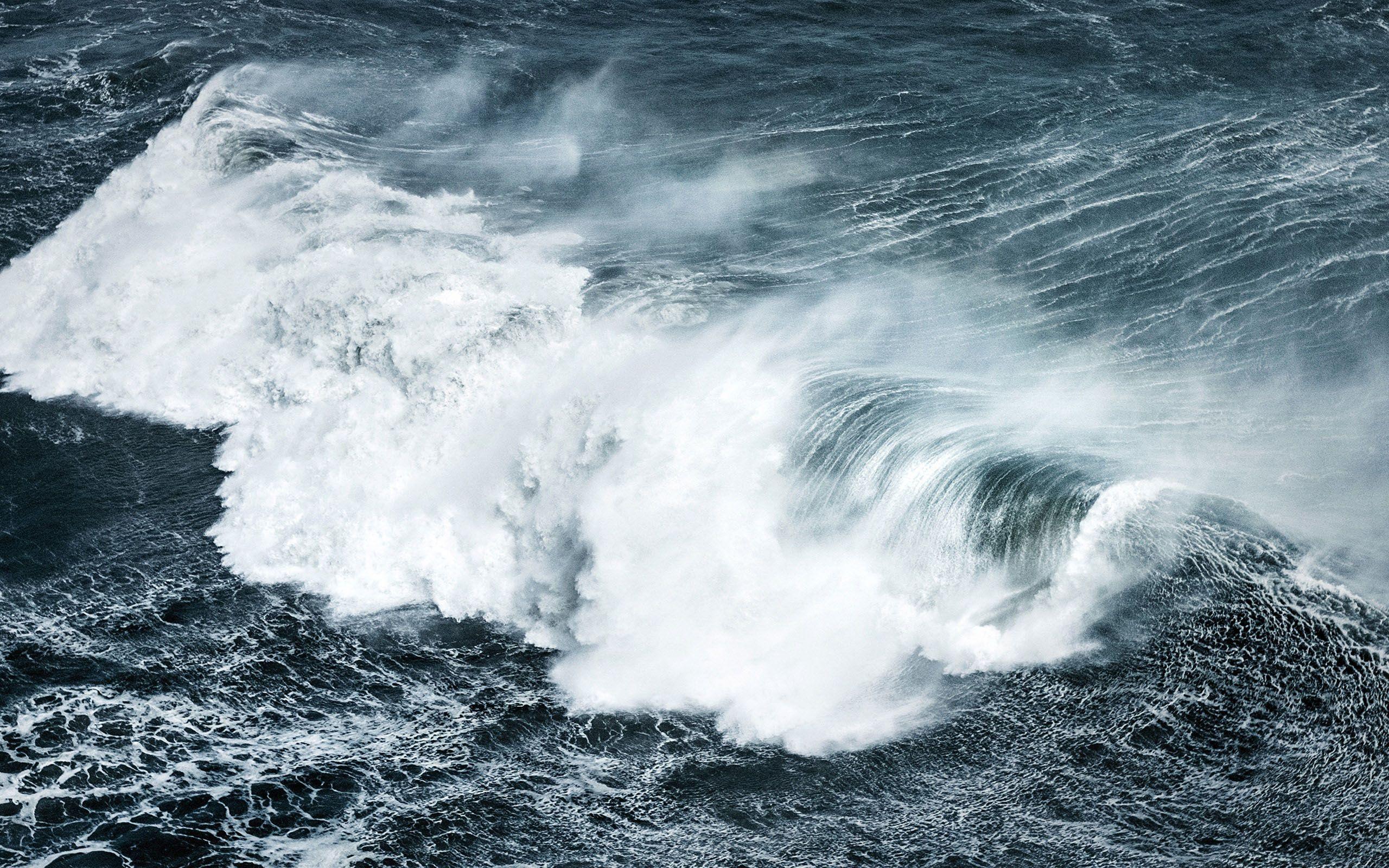 Wallpaper Wave The Ocean Ocean Wave Background #6977593