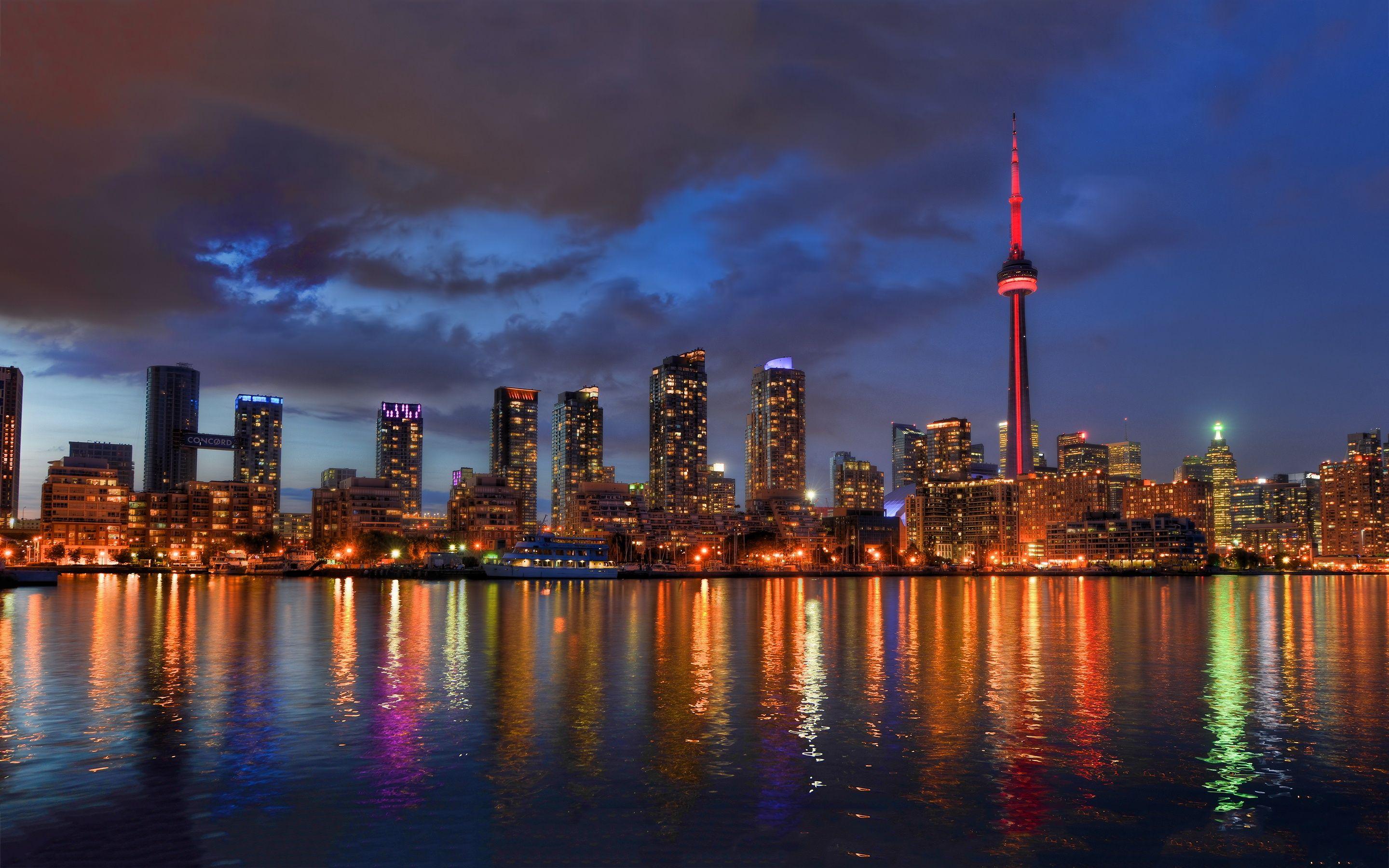 Toronto Skyline HD Wallpapers - Top Free Toronto Skyline HD Backgrounds ...