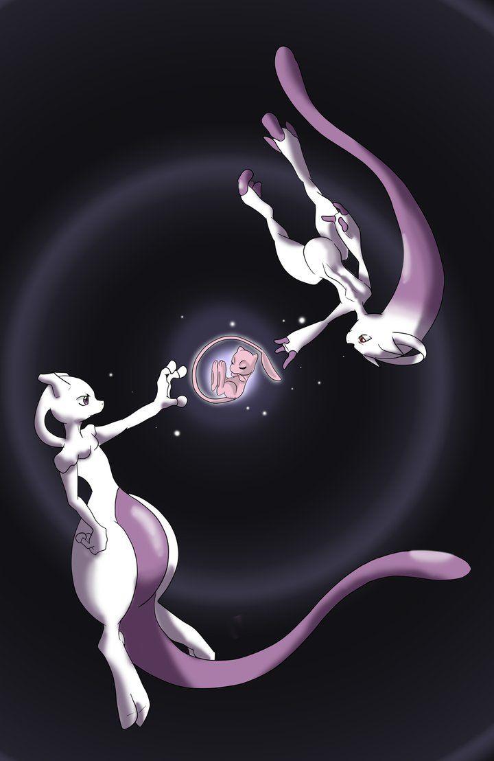 Mew and Mewtwo Wallpapers - Top Free Mew and Mewtwo Backgrounds - WallpaperAccess