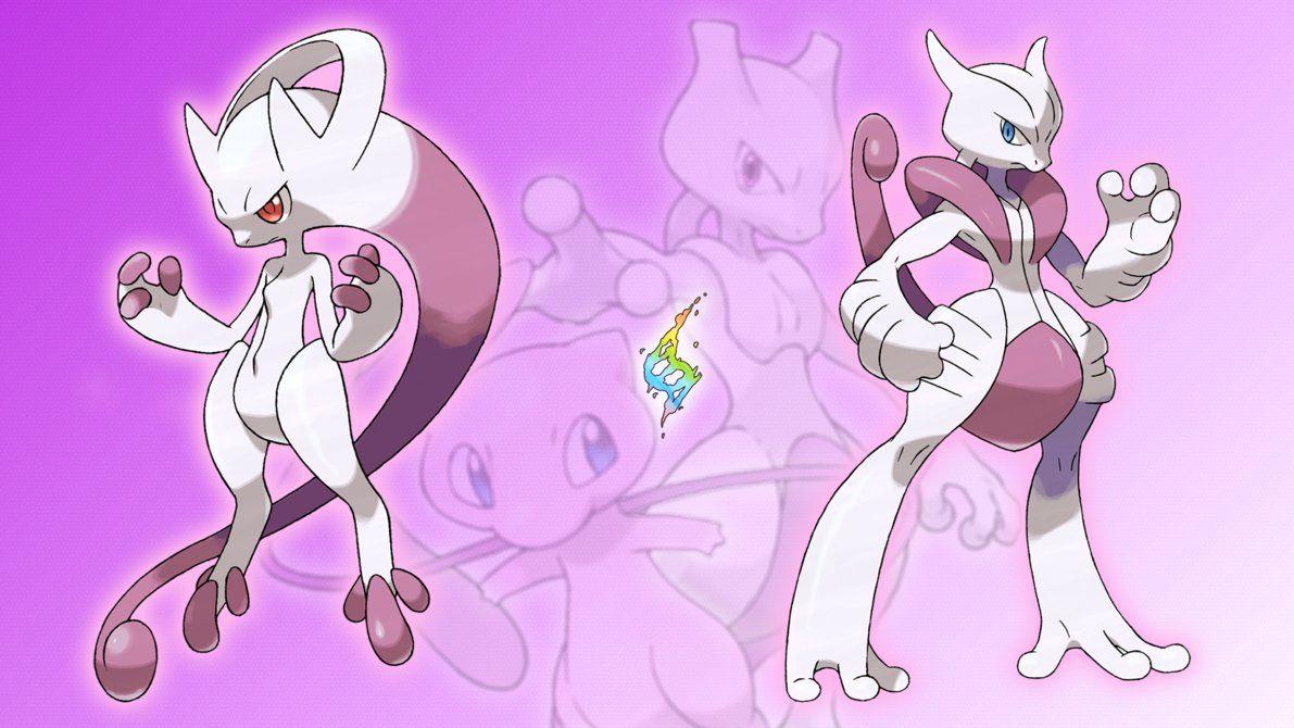 Mew and Mewtwo Wallpapers - Top Free Mew and Mewtwo Backgrounds - WallpaperAccess