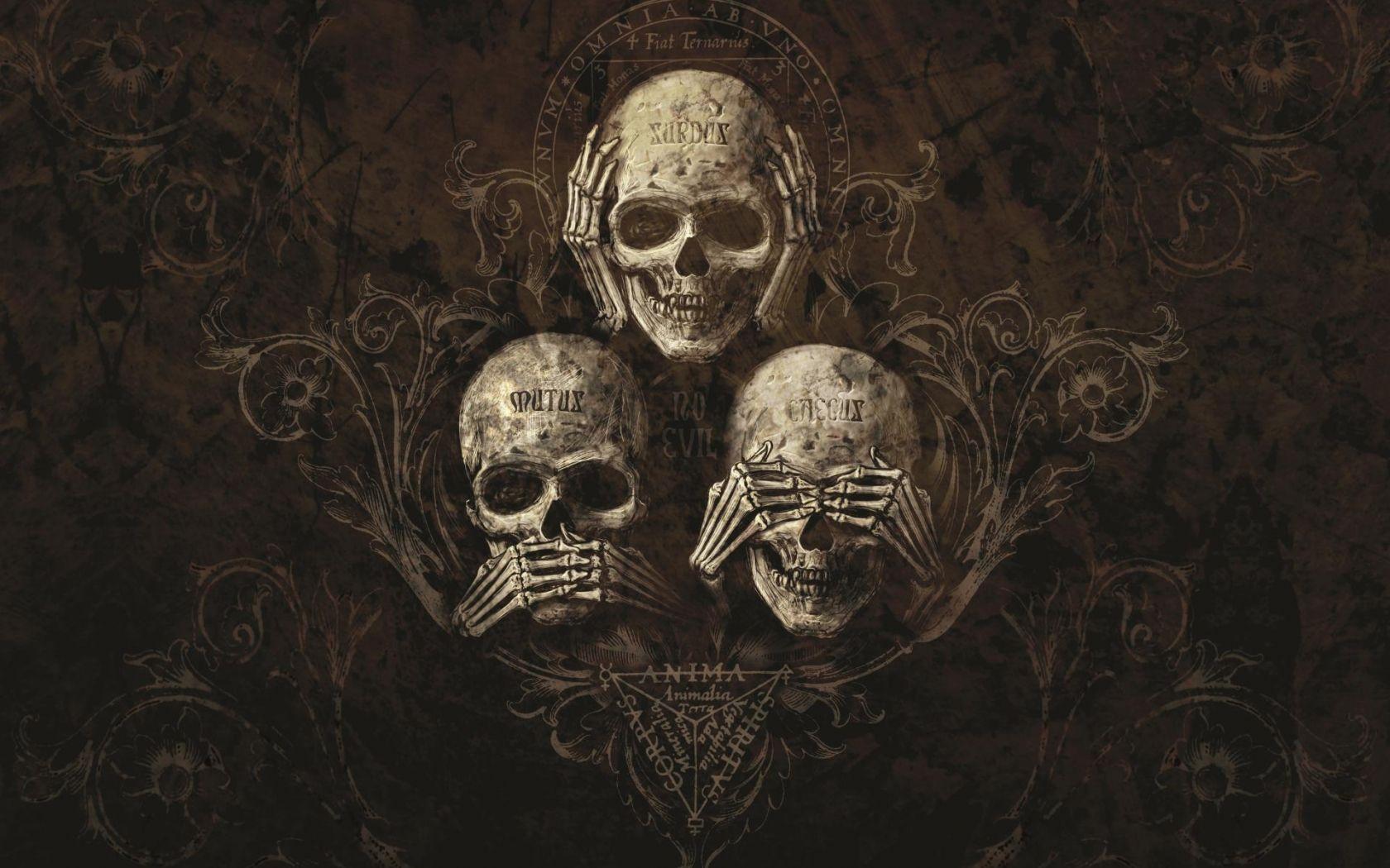 Black Metal Skull Wallpapers - Top Free Black Metal Skull Backgrounds ...