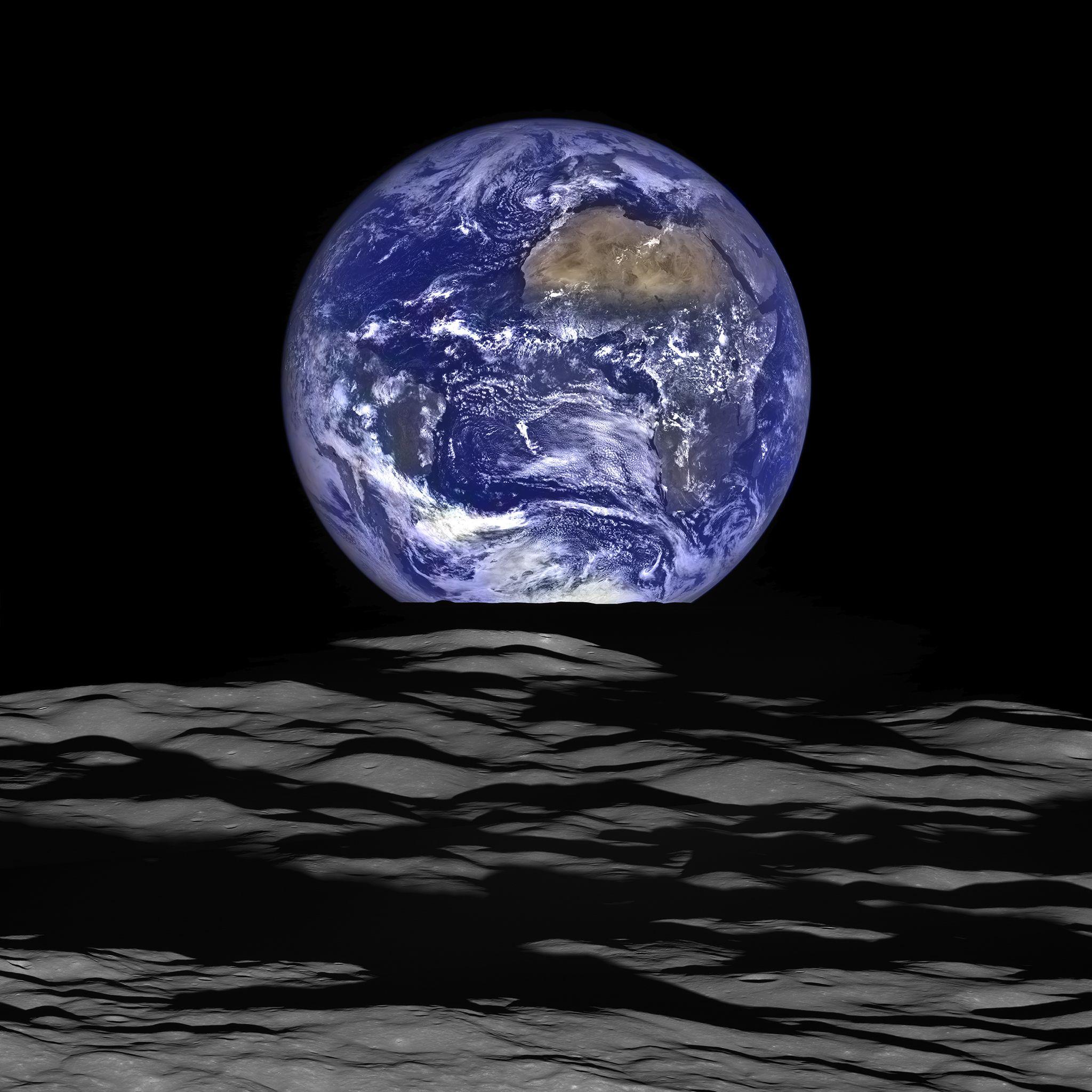 NASA Moon Earth Wallpapers - Top Free NASA Moon Earth Backgrounds ...