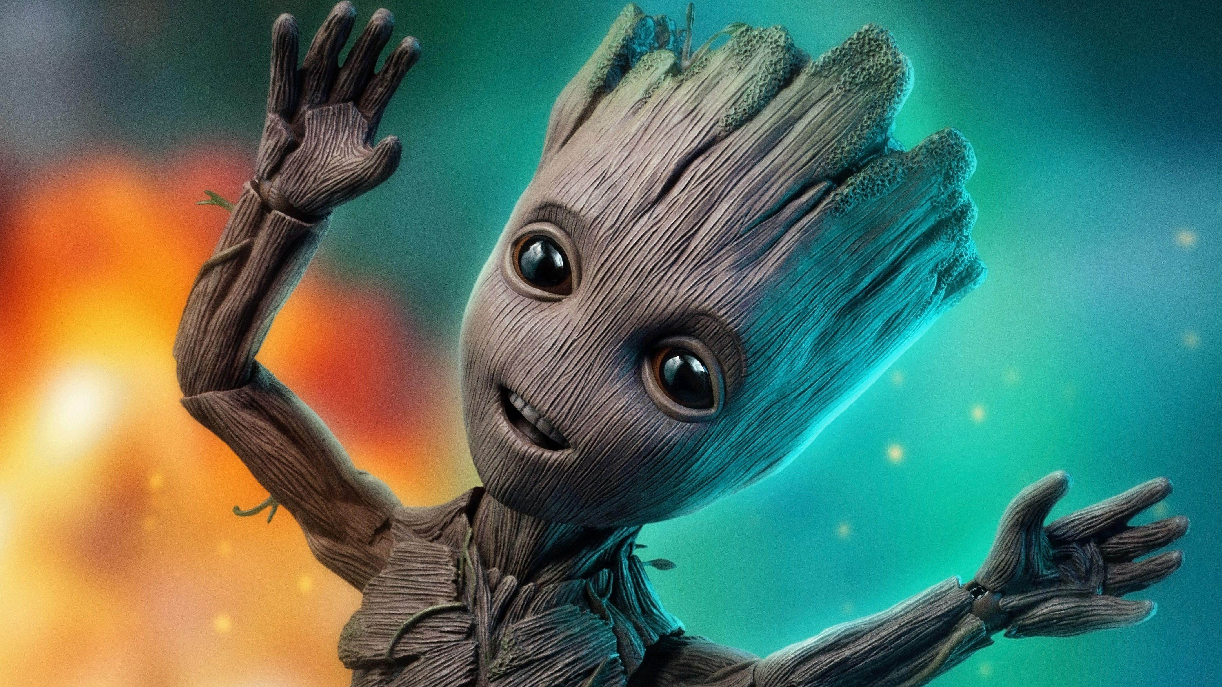 Baby Groot Desktop Wallpapers - Top Free Baby Groot Desktop Backgrounds ...