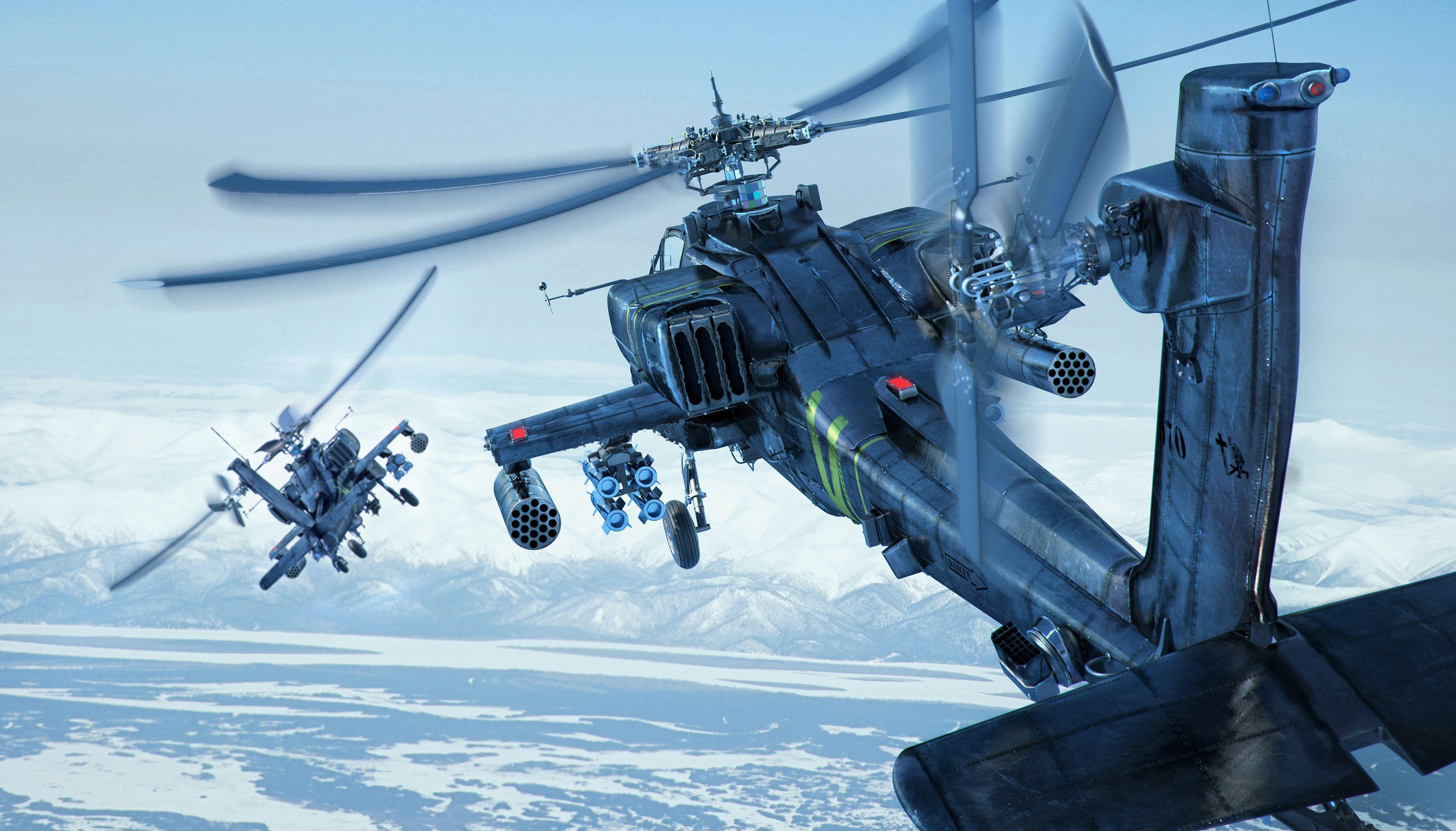 Attack Helicopter Wallpapers - Top Free Attack Helicopter Backgrounds ...
