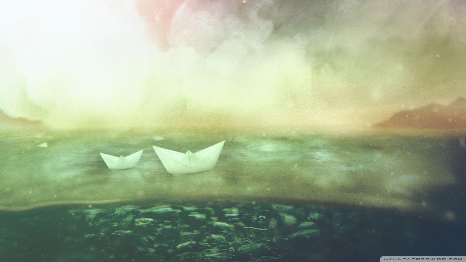 Paper Boat Wallpapers - Top Free Paper Boat Backgrounds - WallpaperAccess