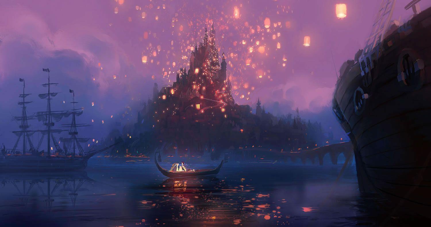 Disney Scenery Wallpapers - Top Free Disney Scenery Backgrounds ...