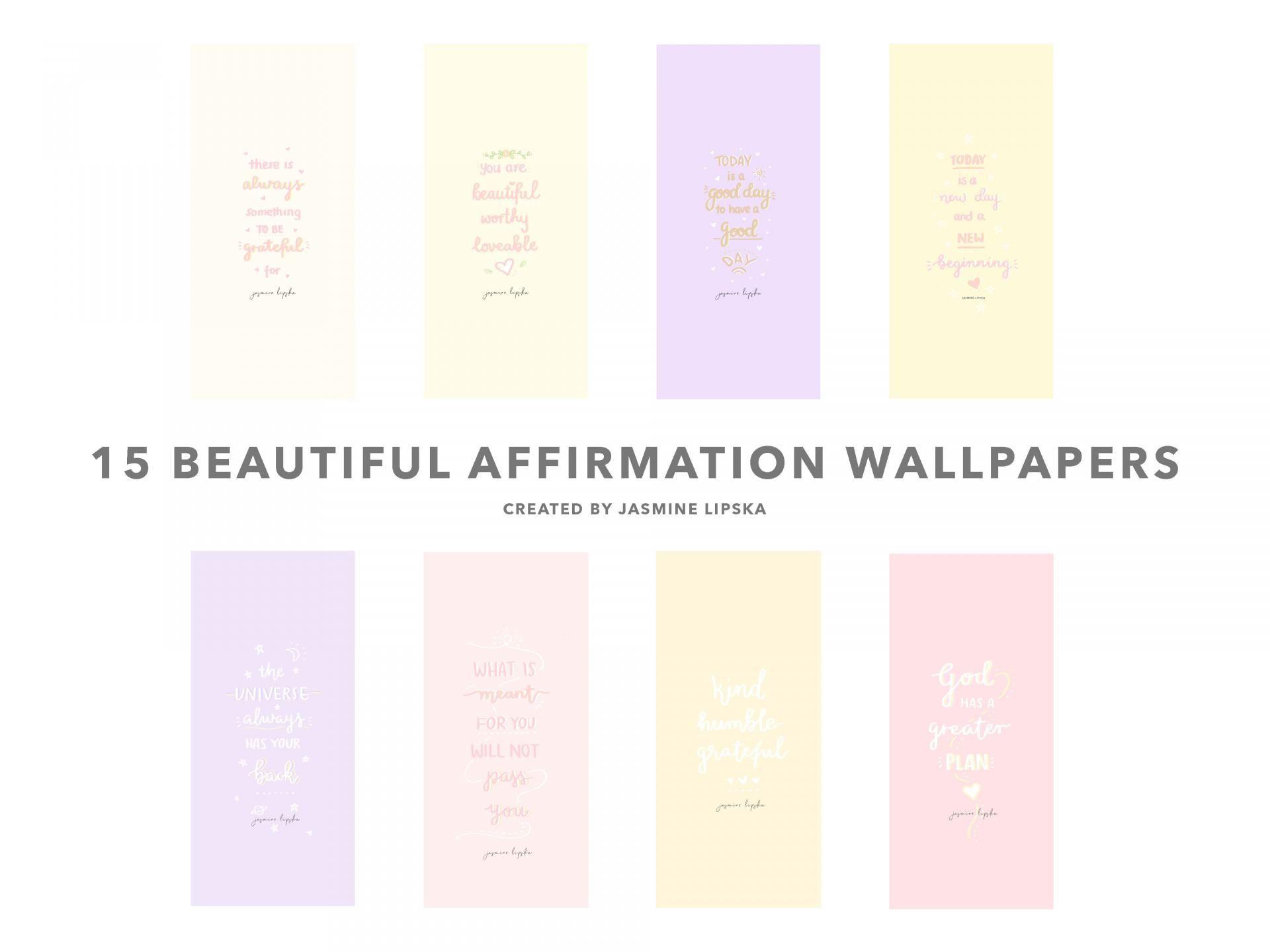 Affirmation Wallpapers - Top Free Affirmation Backgrounds - WallpaperAccess