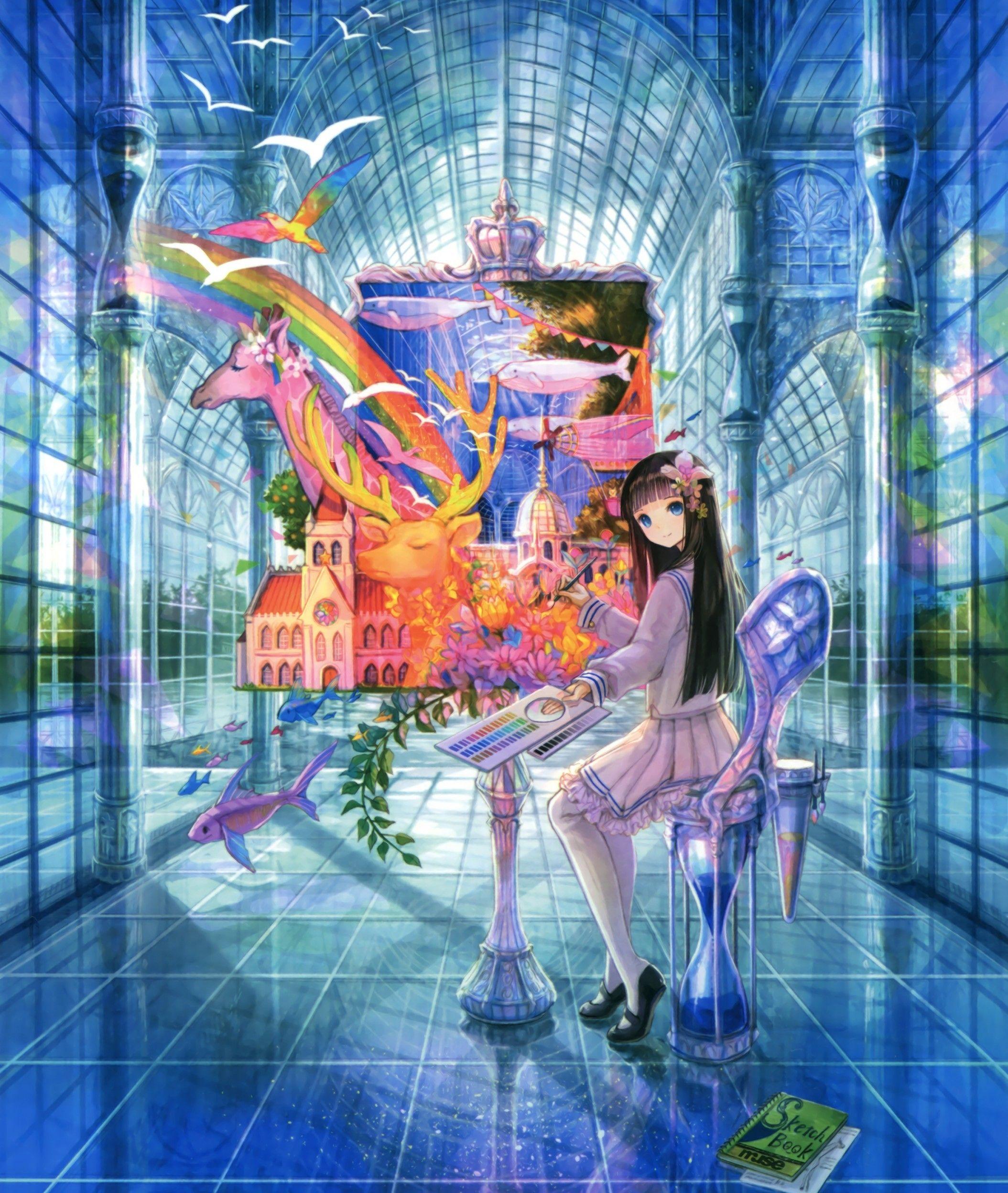 Abstract Anime Girl Wallpapers - Top Free Abstract Anime Girl ...