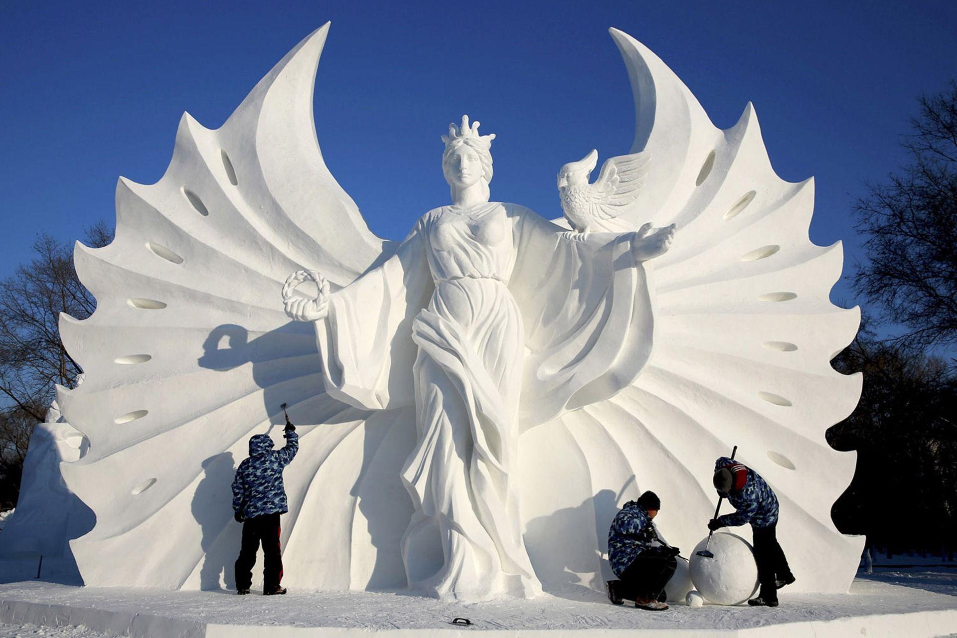 Ice Sculpture Wallpapers - Top Free Ice Sculpture Backgrounds ...