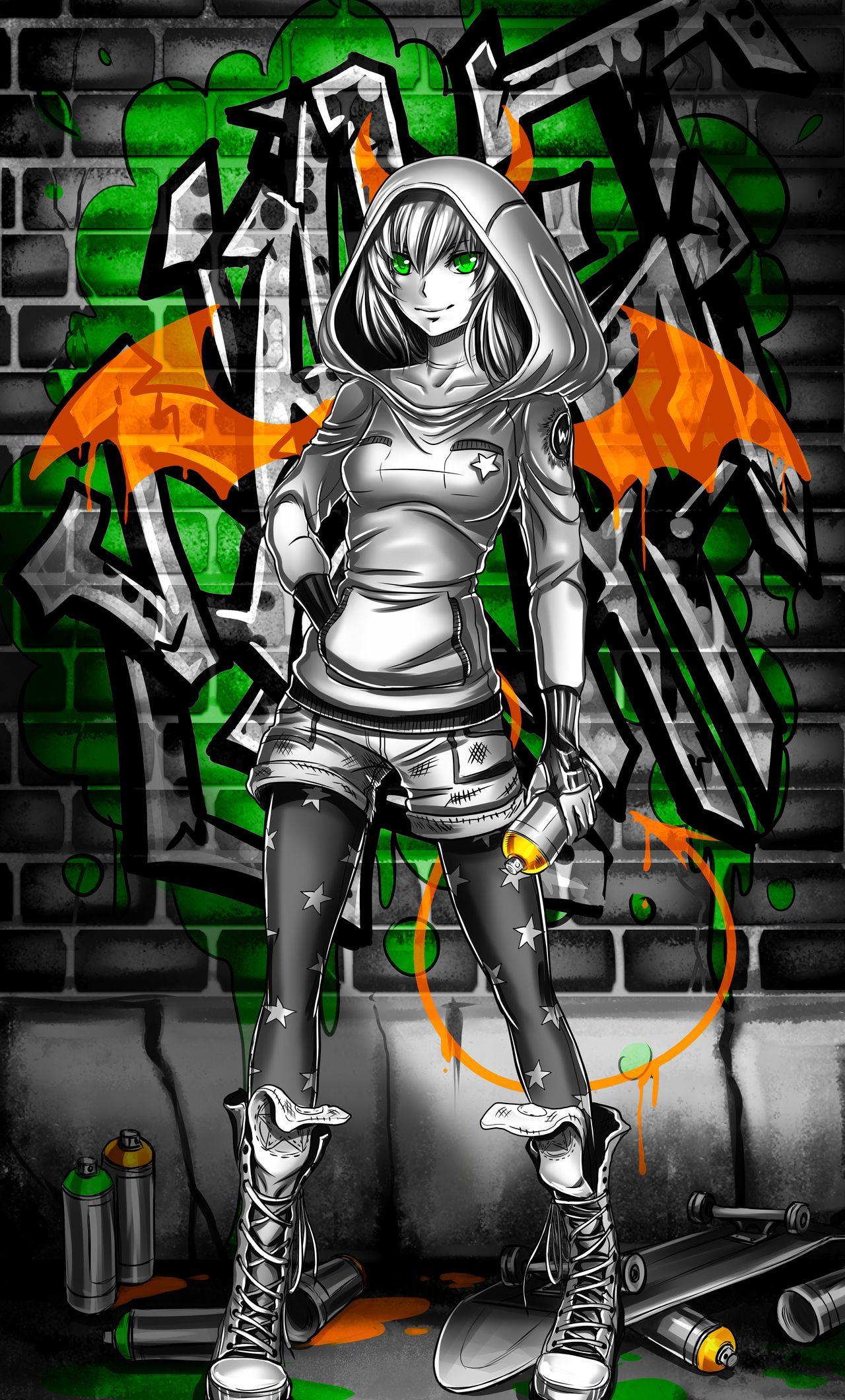 Graffiti Girl Wallpapers - Top Free Graffiti Girl Backgrounds ...