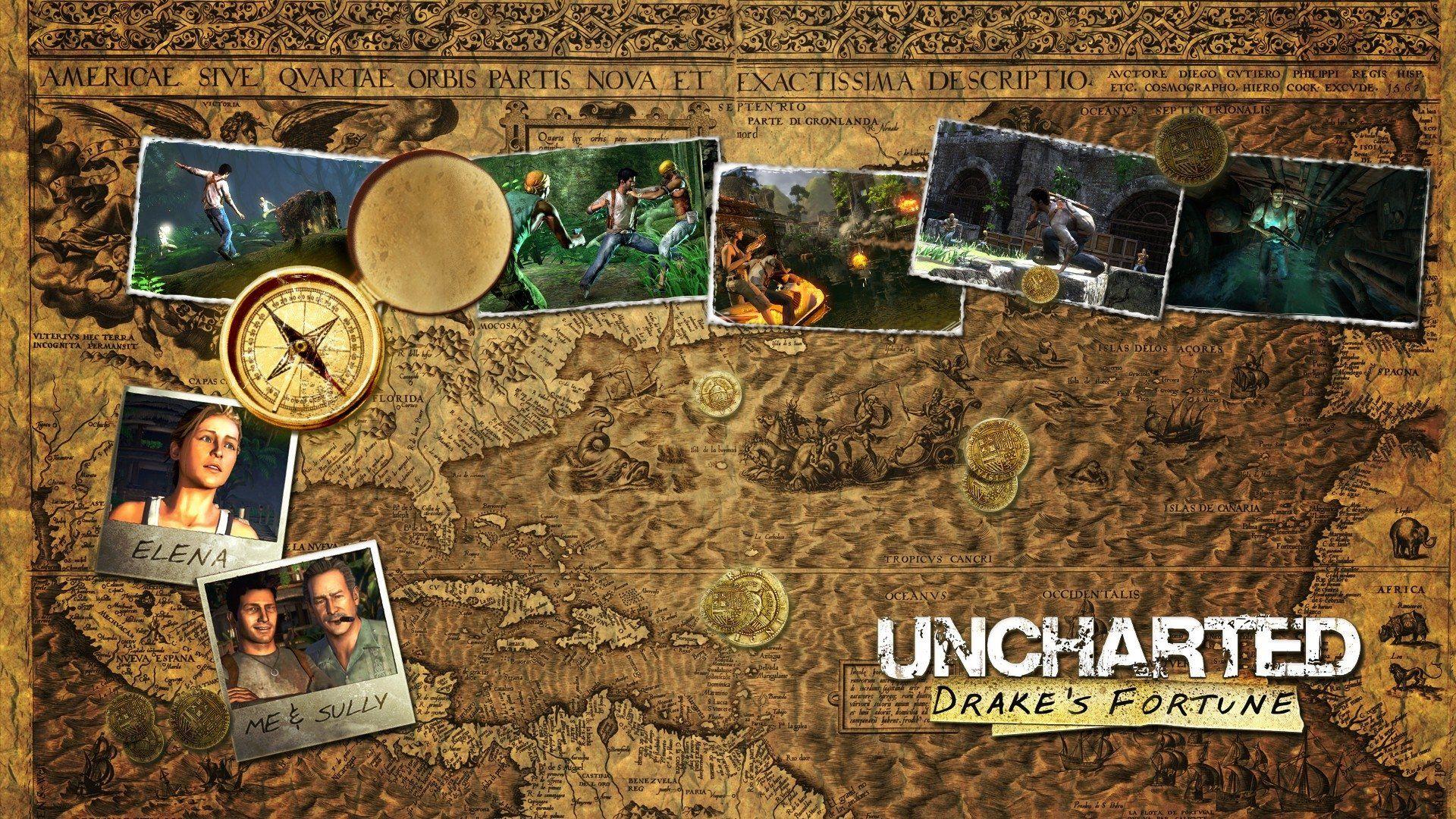 Uncharted 1 Wallpapers - Top Free Uncharted 1 Backgrounds - WallpaperAccess