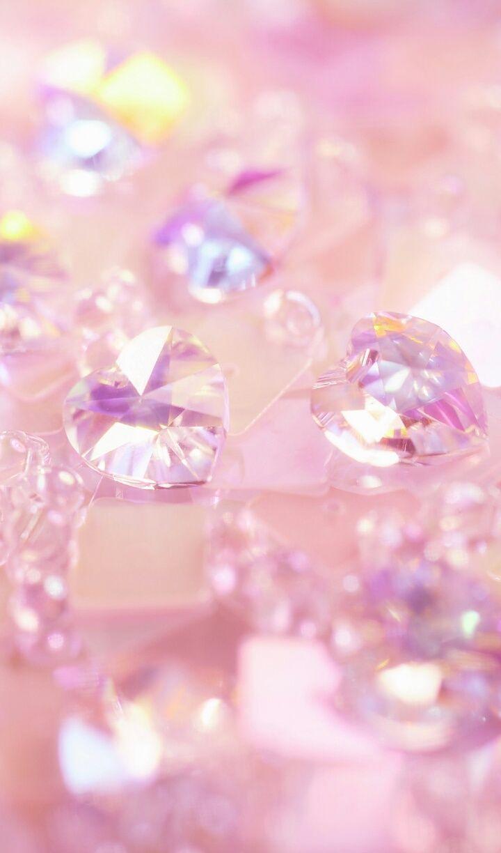 Pink Crystal Heart Wallpapers - Top Free Pink Crystal Heart Backgrounds ...