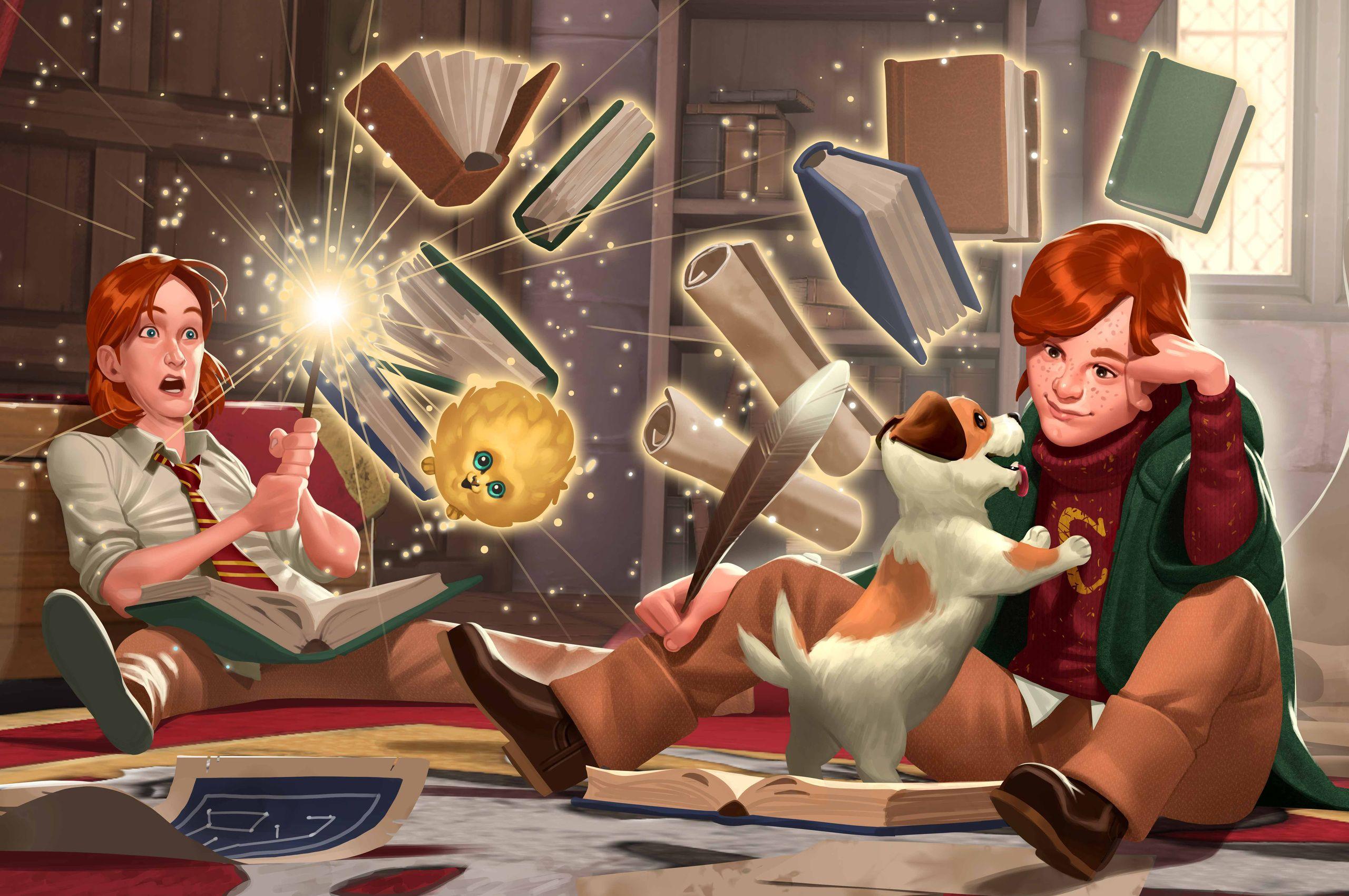 Harry Potter Cartoon Desktop Wallpapers - Top Free Harry Potter Cartoon ...