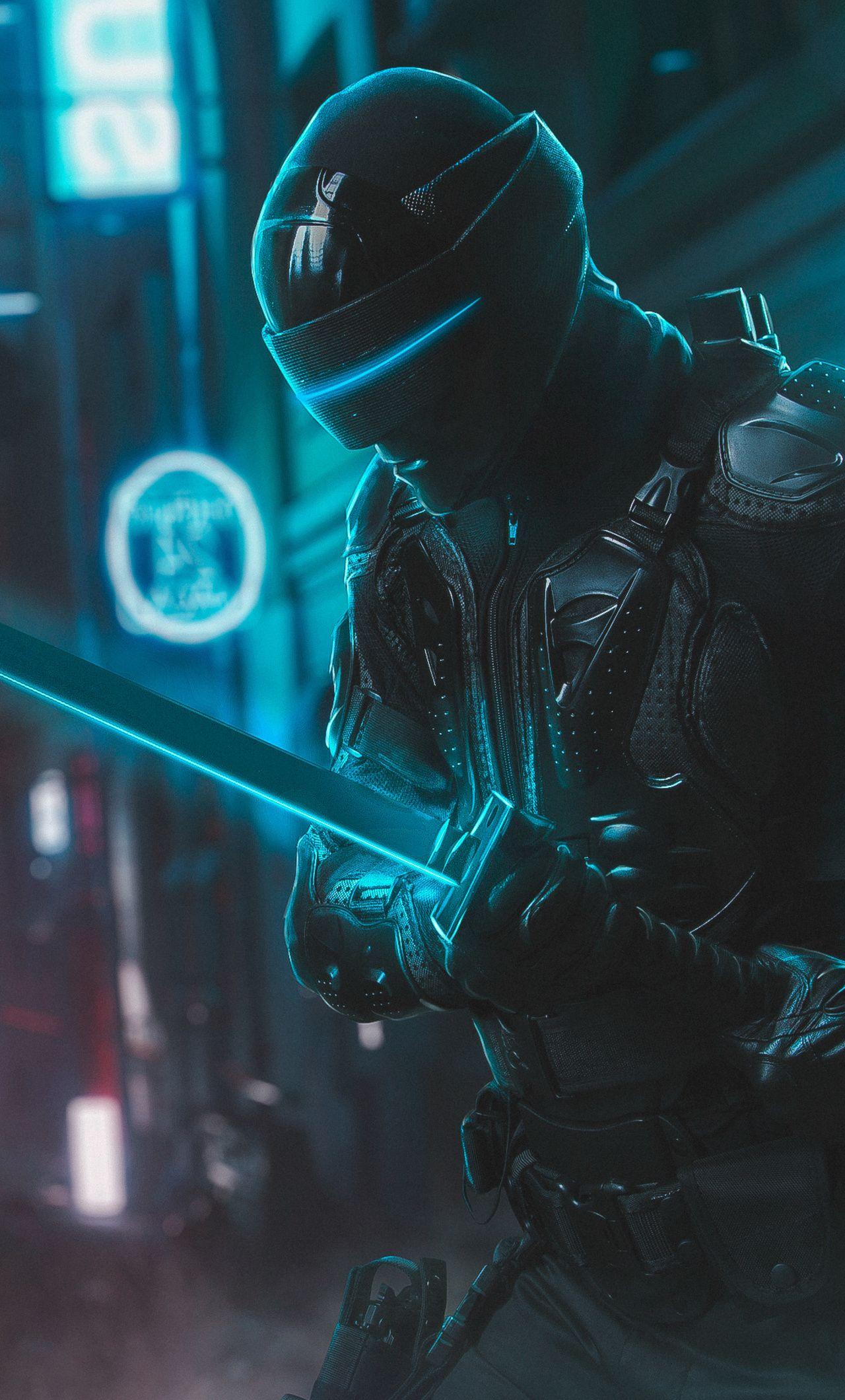 Neon Ninja Wallpapers - Top Free Neon Ninja Backgrounds - WallpaperAccess