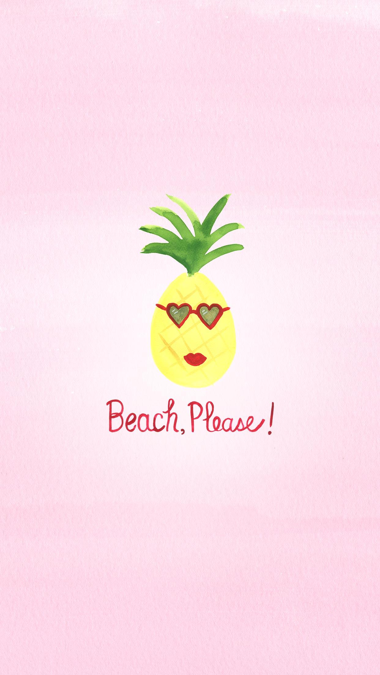 Cute Pineapple iPhone Wallpapers - Top Free Cute Pineapple iPhone ...